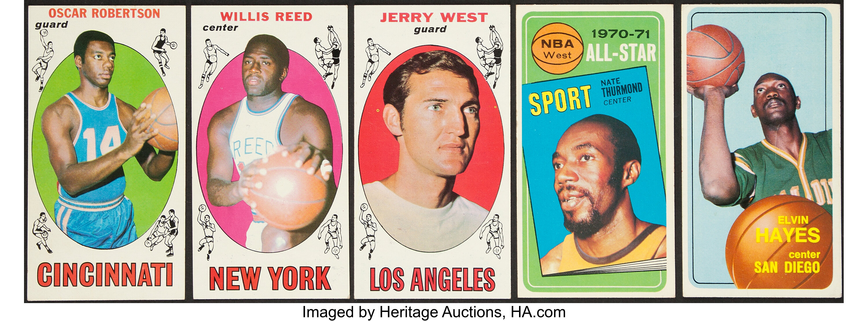 1969 to 1970 Topps Basketball Collection (47). ... Basketball Cards ...