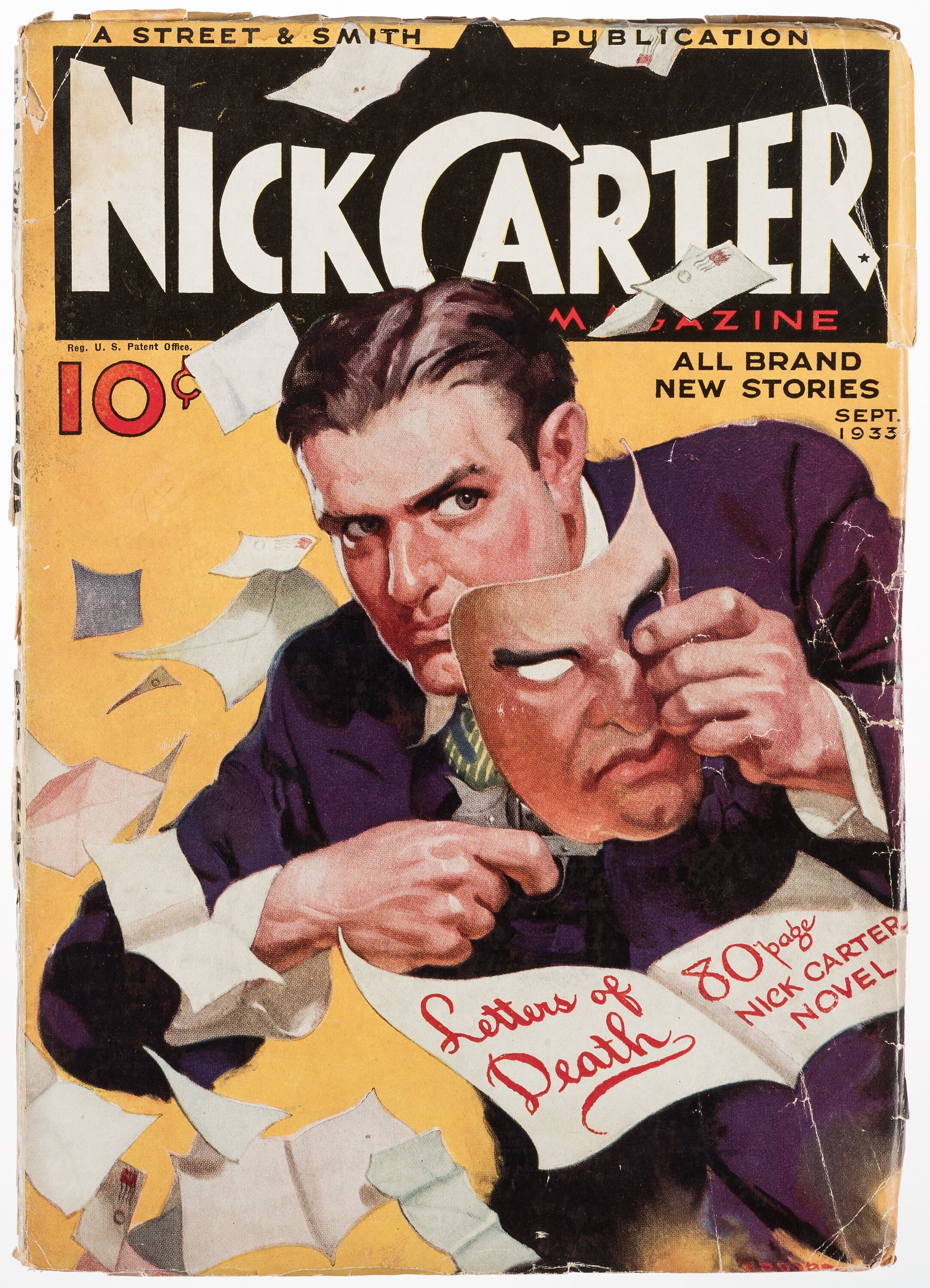 Nick Carter Magazine - September 1933 (Street & Smith) Condition: | Lot ...