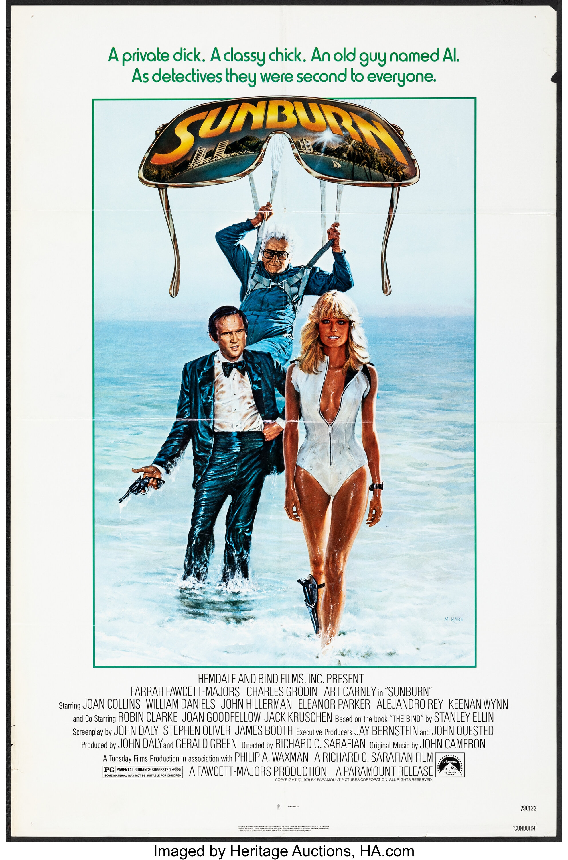 Sunburn & Other Lot (Paramount, 1979). Folded, Very Fine-. One | Lot ...