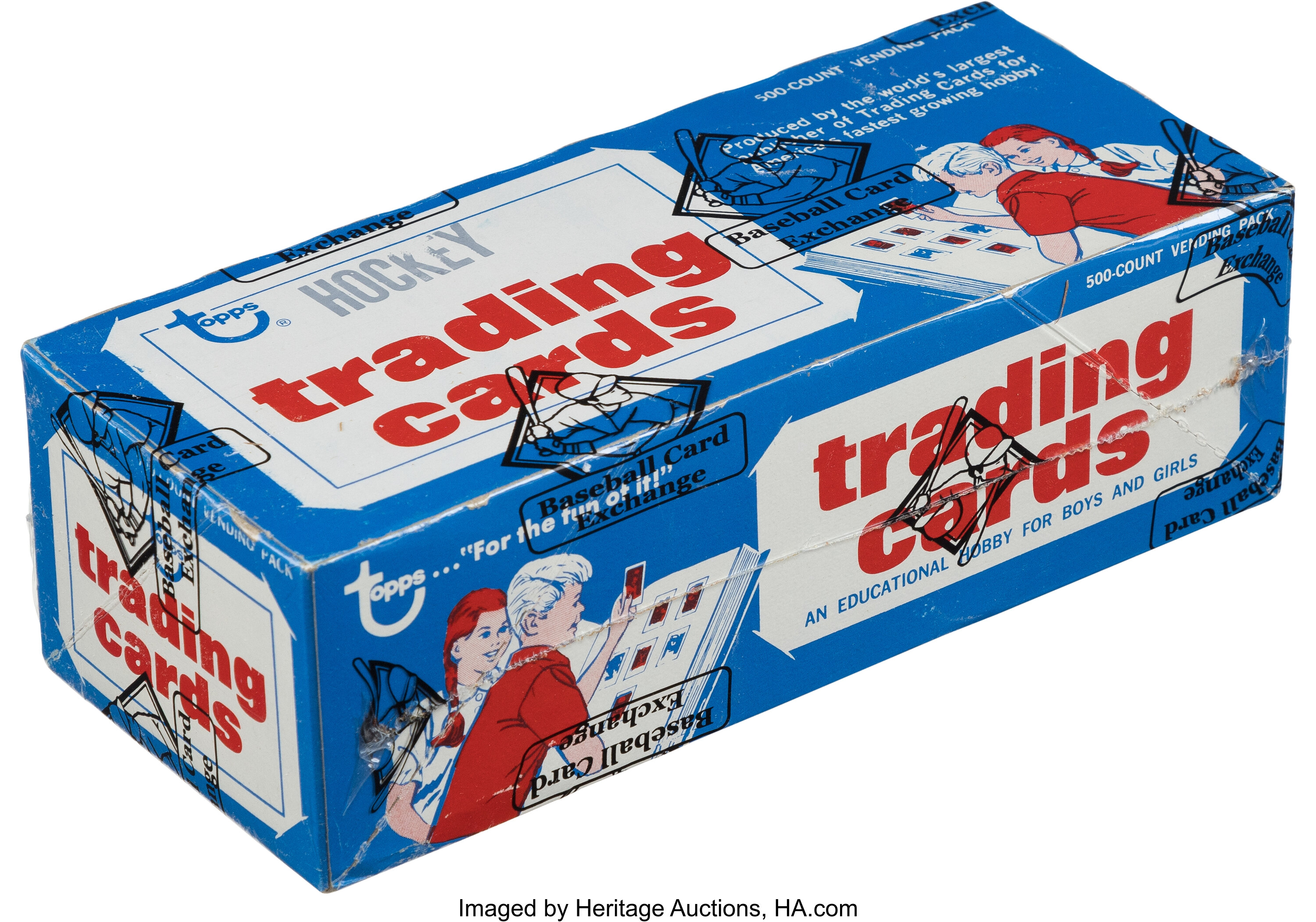 1975 Topps Hockey 500-Count Unopened Vending Box - From The Fritsch ...