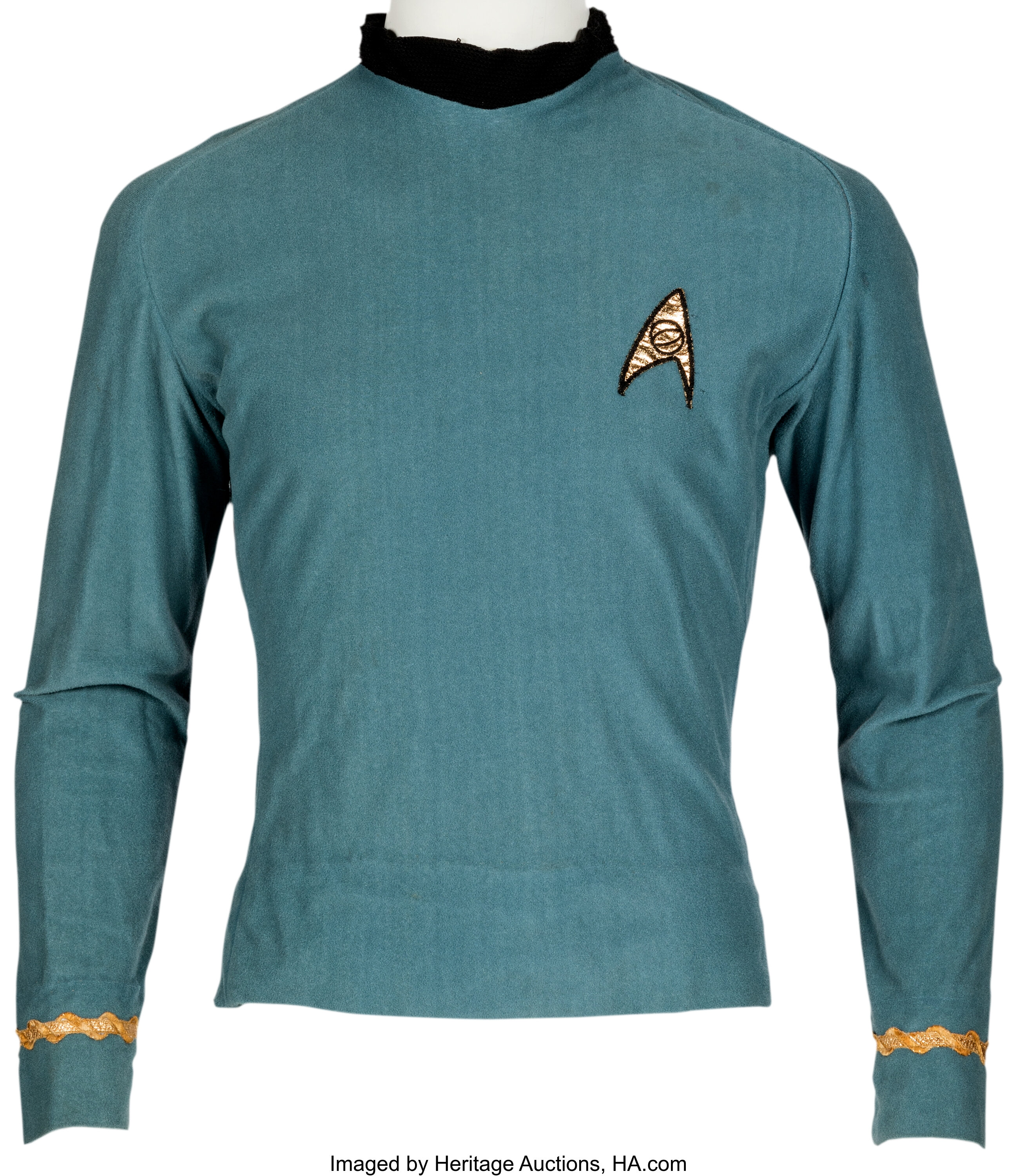 Leonard Nimoy "Mr. Spock" Season 2 Starfleet Tunic from Star Trek ...