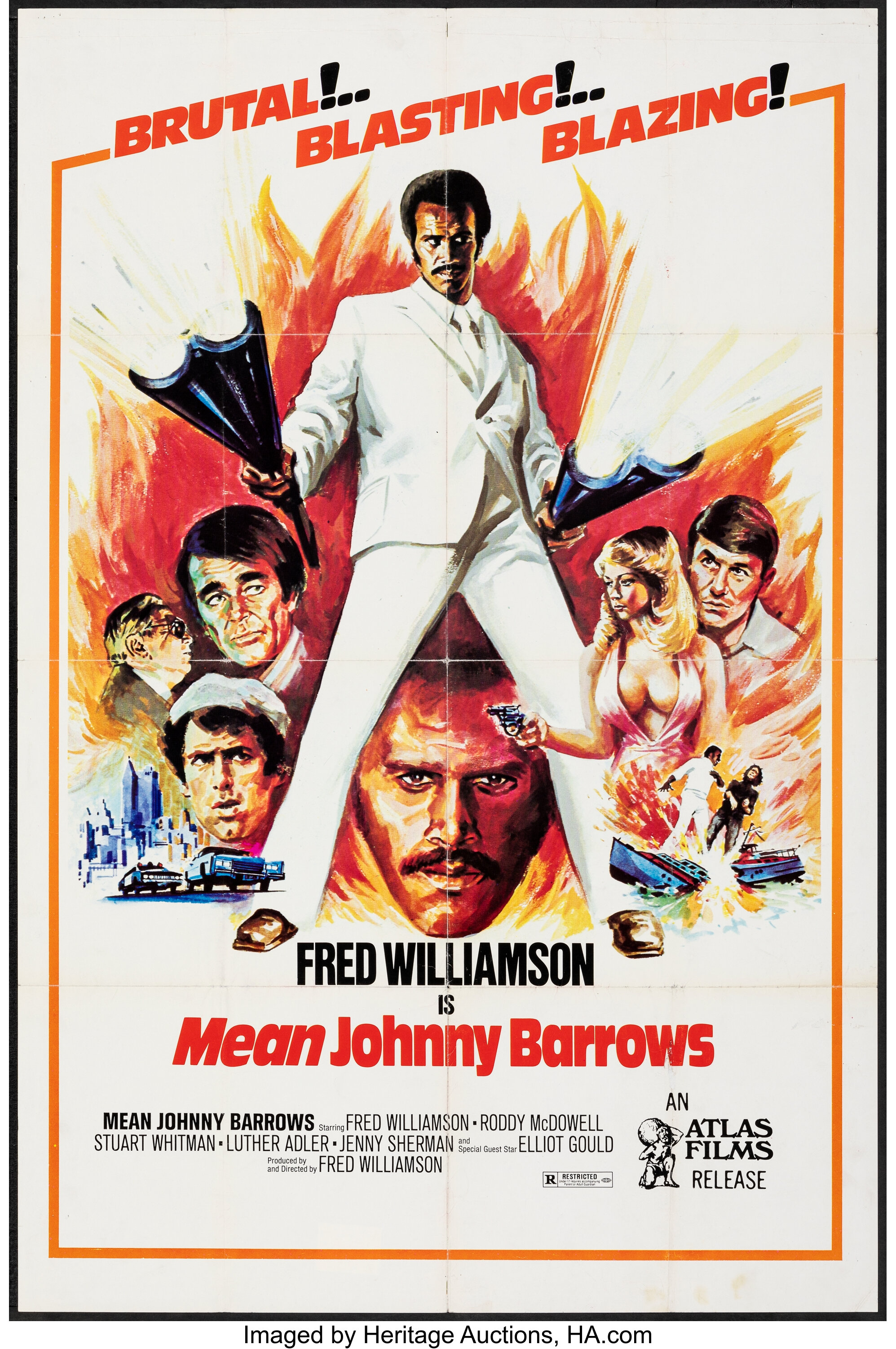 Mean Johnny Barrows & Other Lot (Atlas, 1975). Folded, Very Fine ...