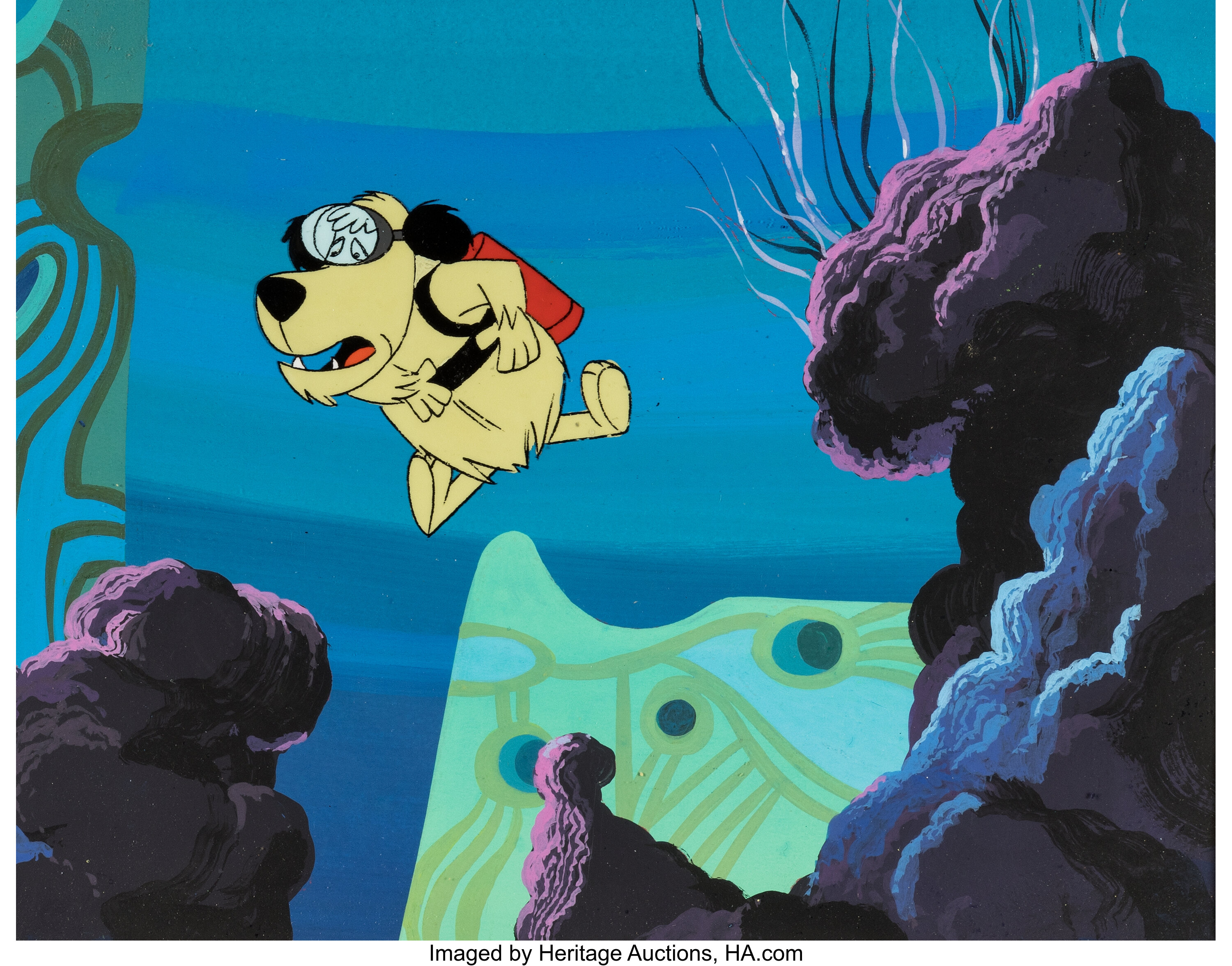 Dastardly and Muttley in Their Flying Machines "Aquanauts" Muttley ...
