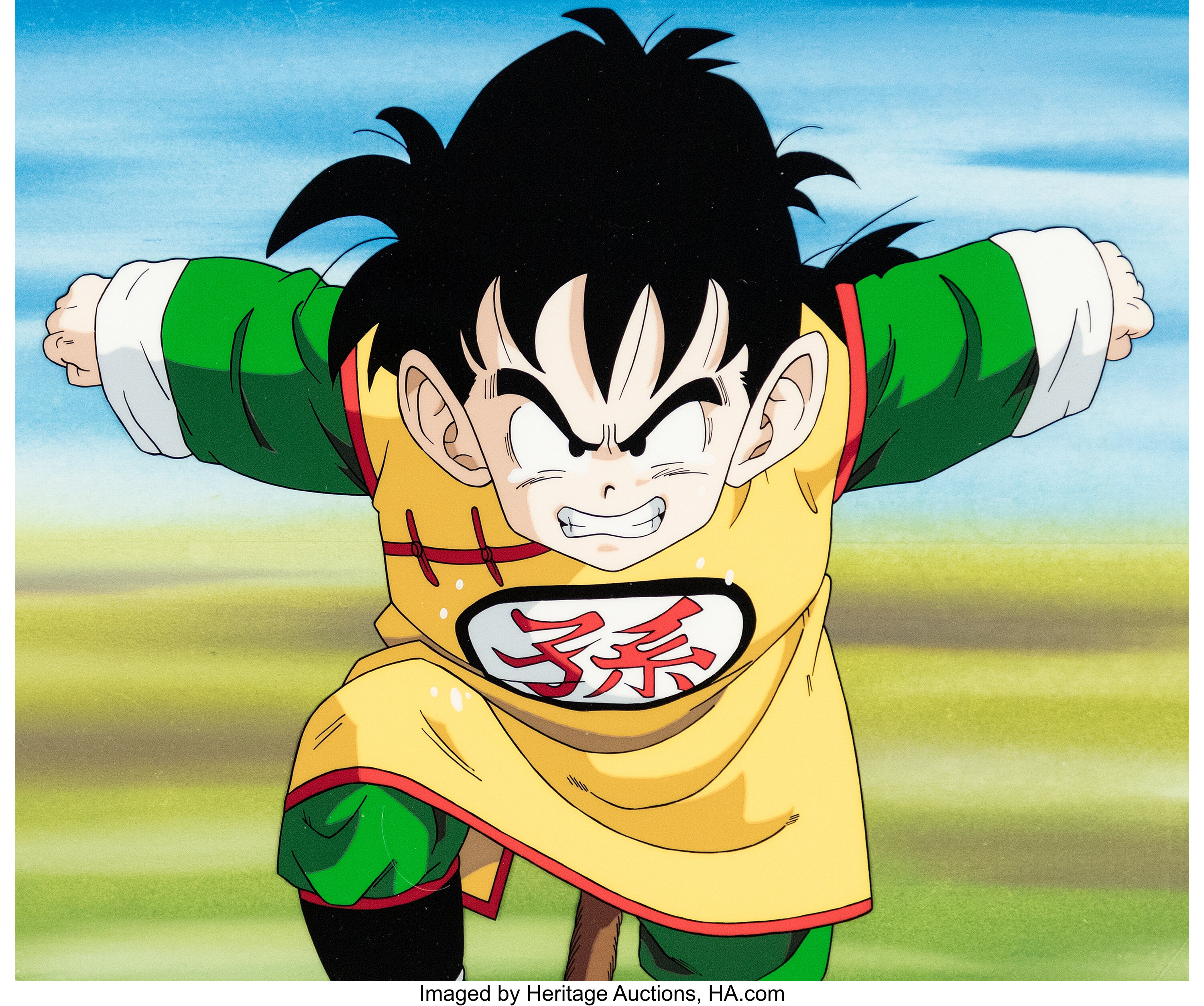 Dragon Ball Z Gohan Rilezu Publicity Cel (Toei Animation, c. | Lot ...