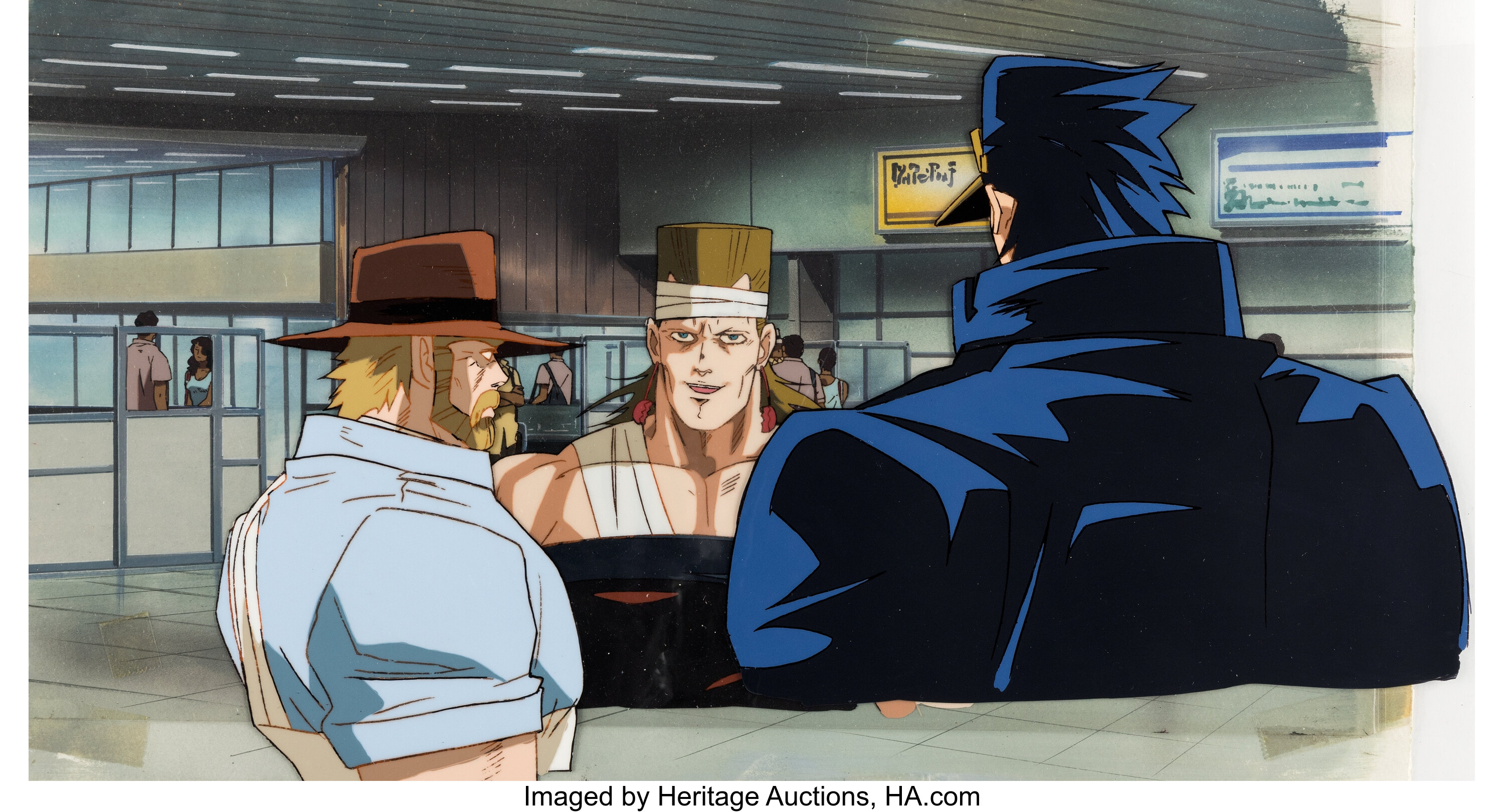 Jojo's Bizarre Adventure Jotaro, Joestar, and Polnaref Key Master | Lot ...
