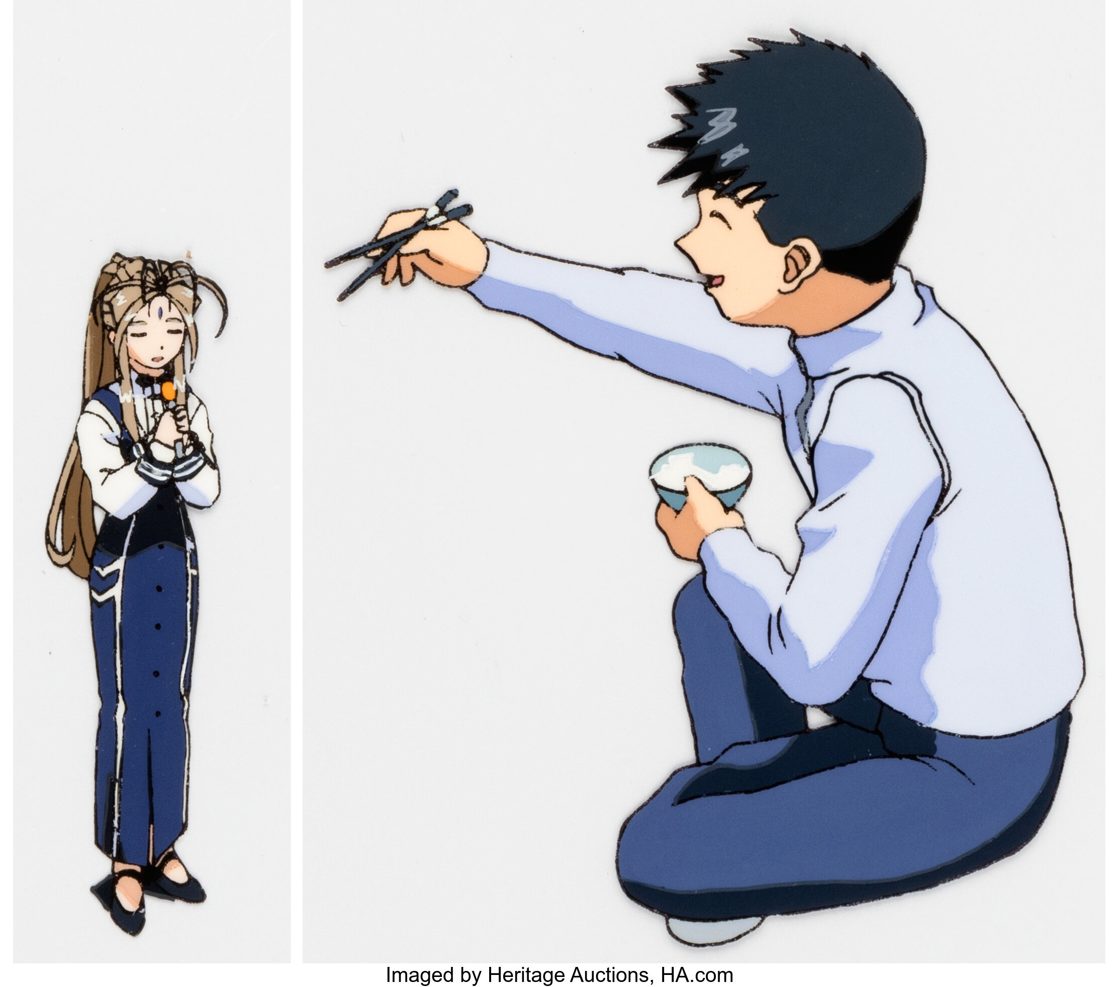 Oh! My Goddess: The Movie Belldandy and Keiichi Morisato Production ...