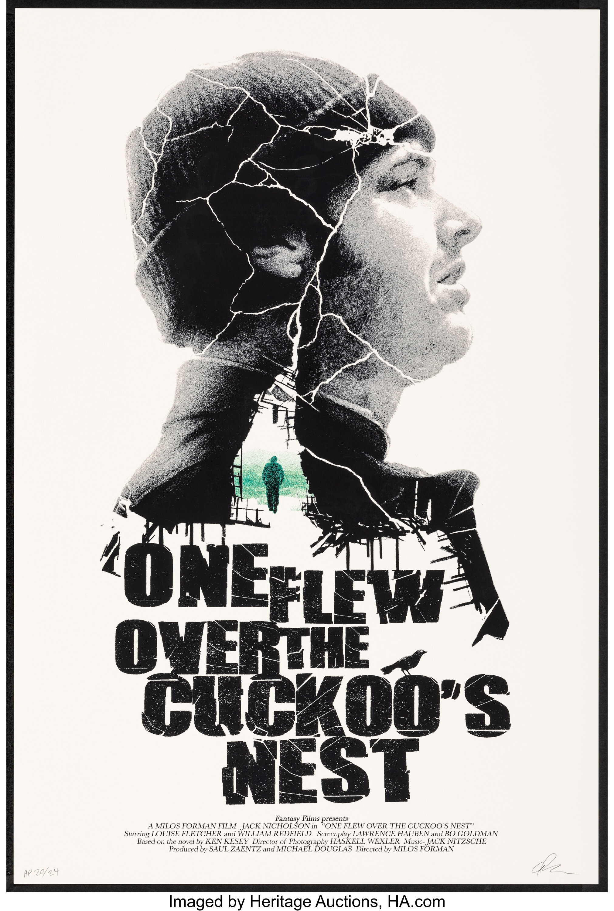 One Flew Over the Cuckoo's Nest, AP 20/24 by Greg Ruth (2015). | Lot ...