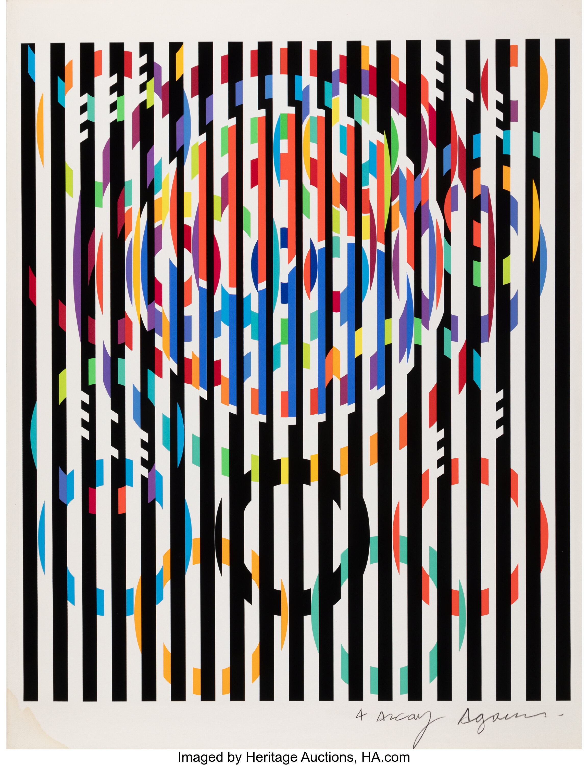 Yaacov Agam (b. 1928). Message of Peace, from The Official Arts | Lot ...