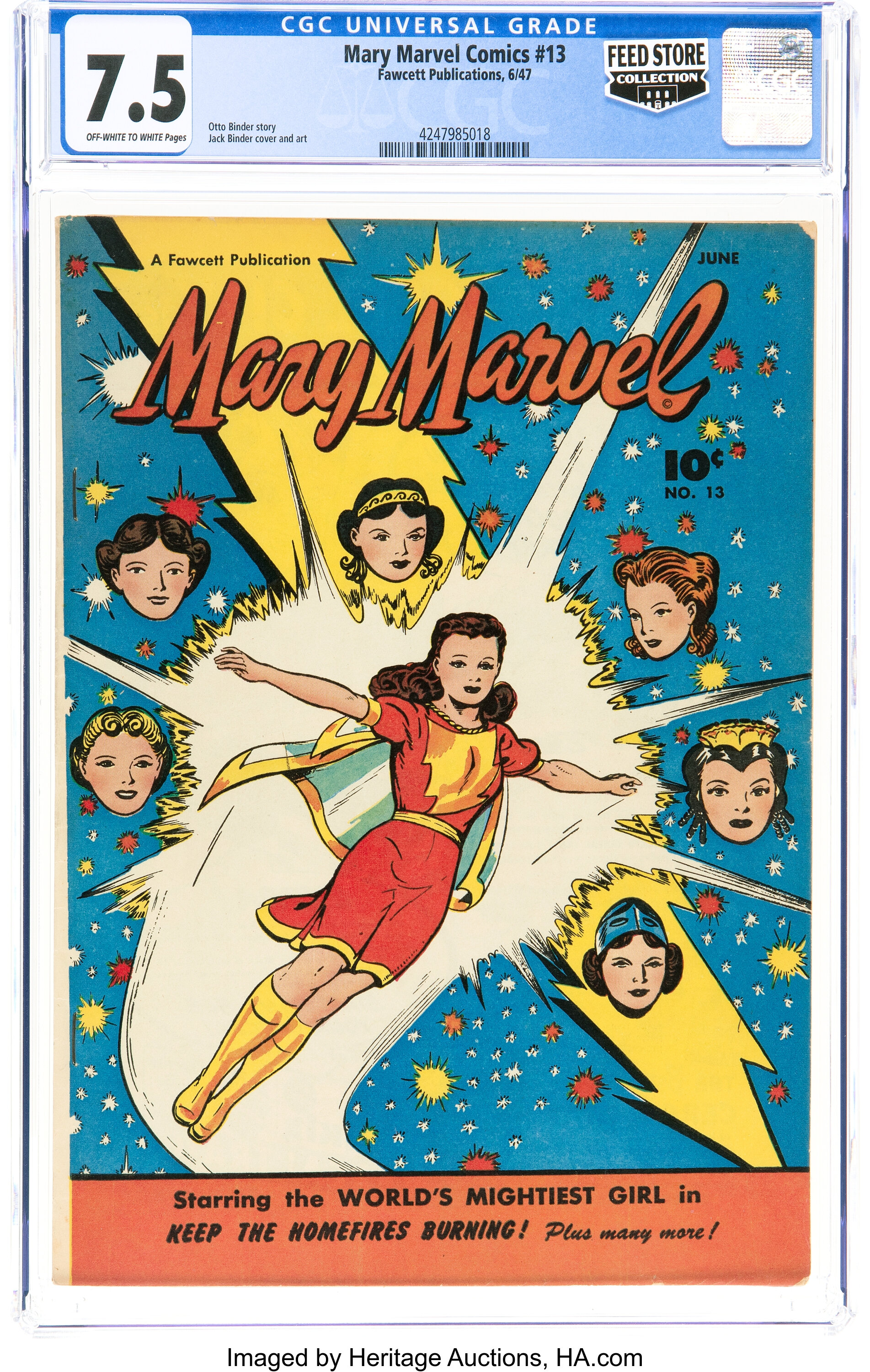 How Much Is Mary Marvel #13 Worth? Browse Comic Prices | Heritage Auctions