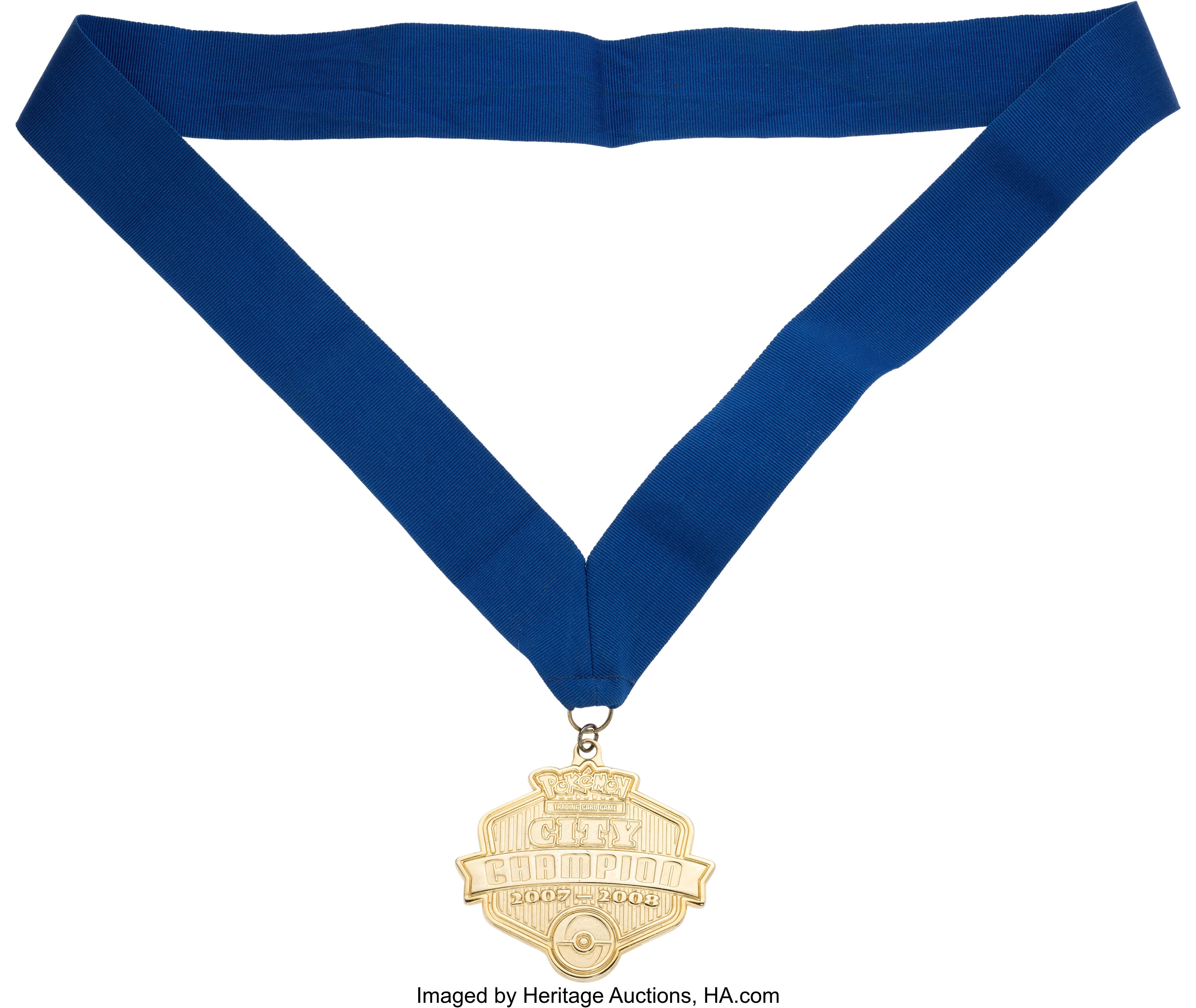 Pokémon City Championship Medal (2008).... Memorabilia Trading | Lot ...
