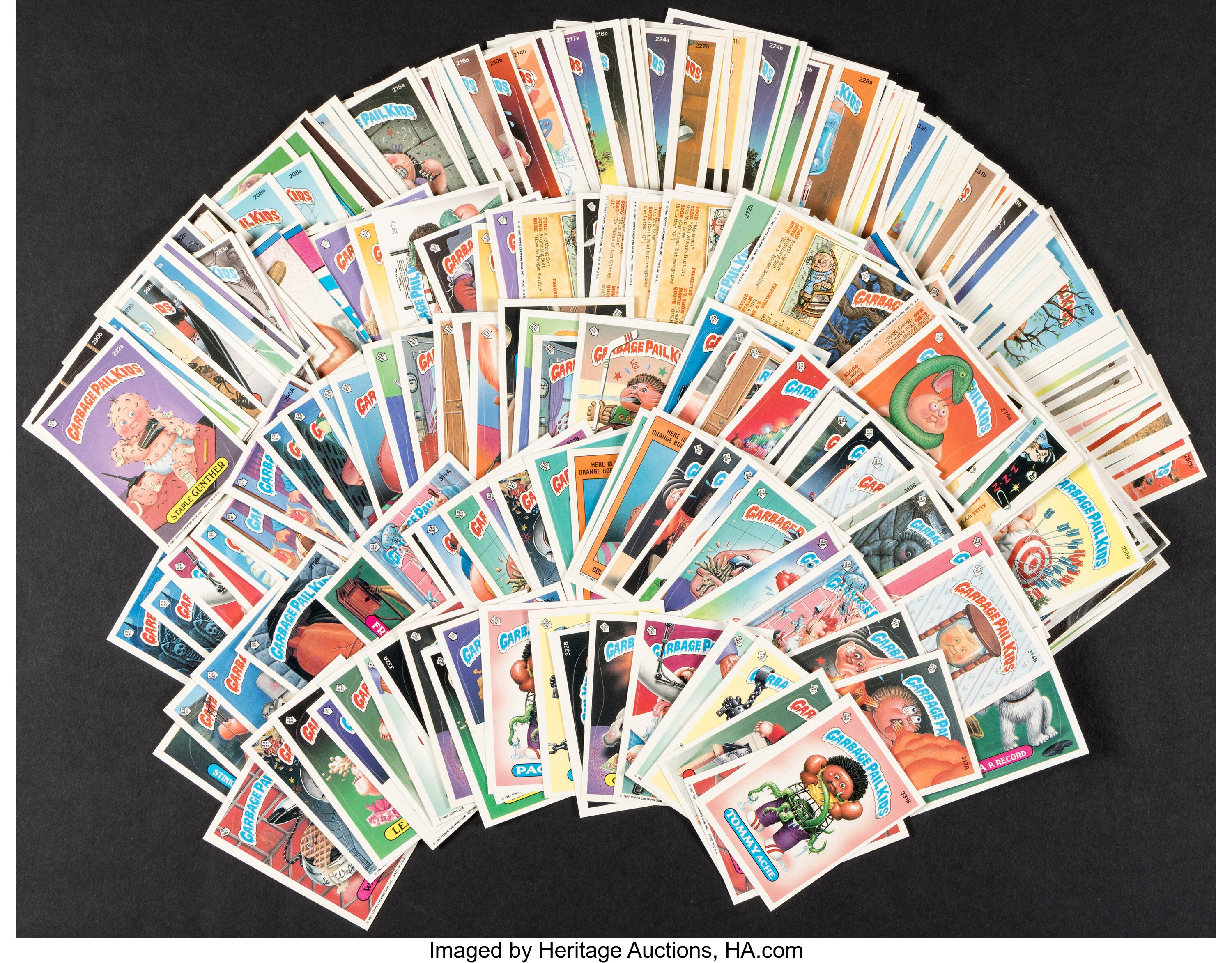 Garbage Pail Kids Series 6-10 and 14 Complete Sets Raw (Topps, | Lot ...