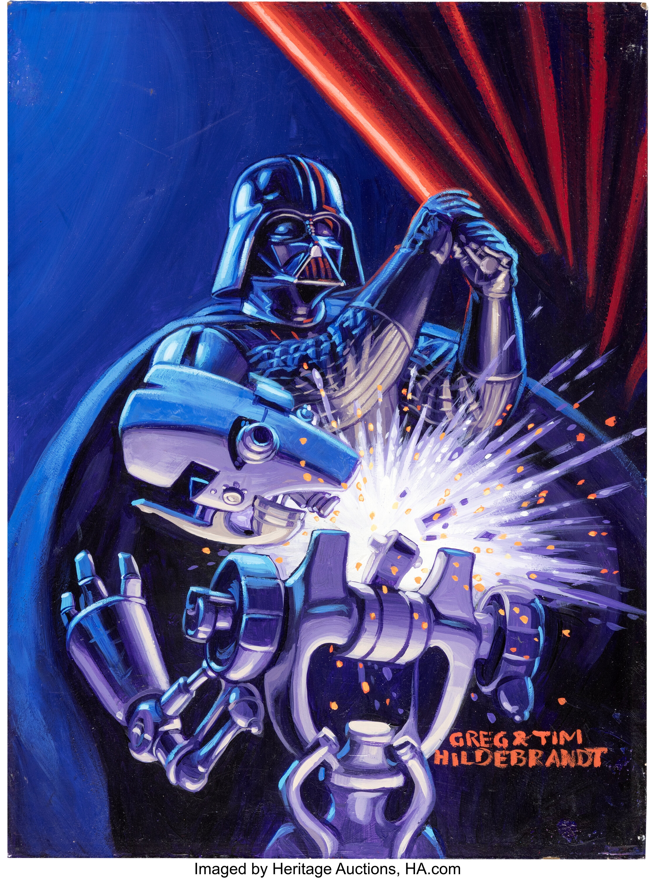 Tim and Greg Hildebrandt Star Wars: Shadows of the Empire Trading | Lot ...