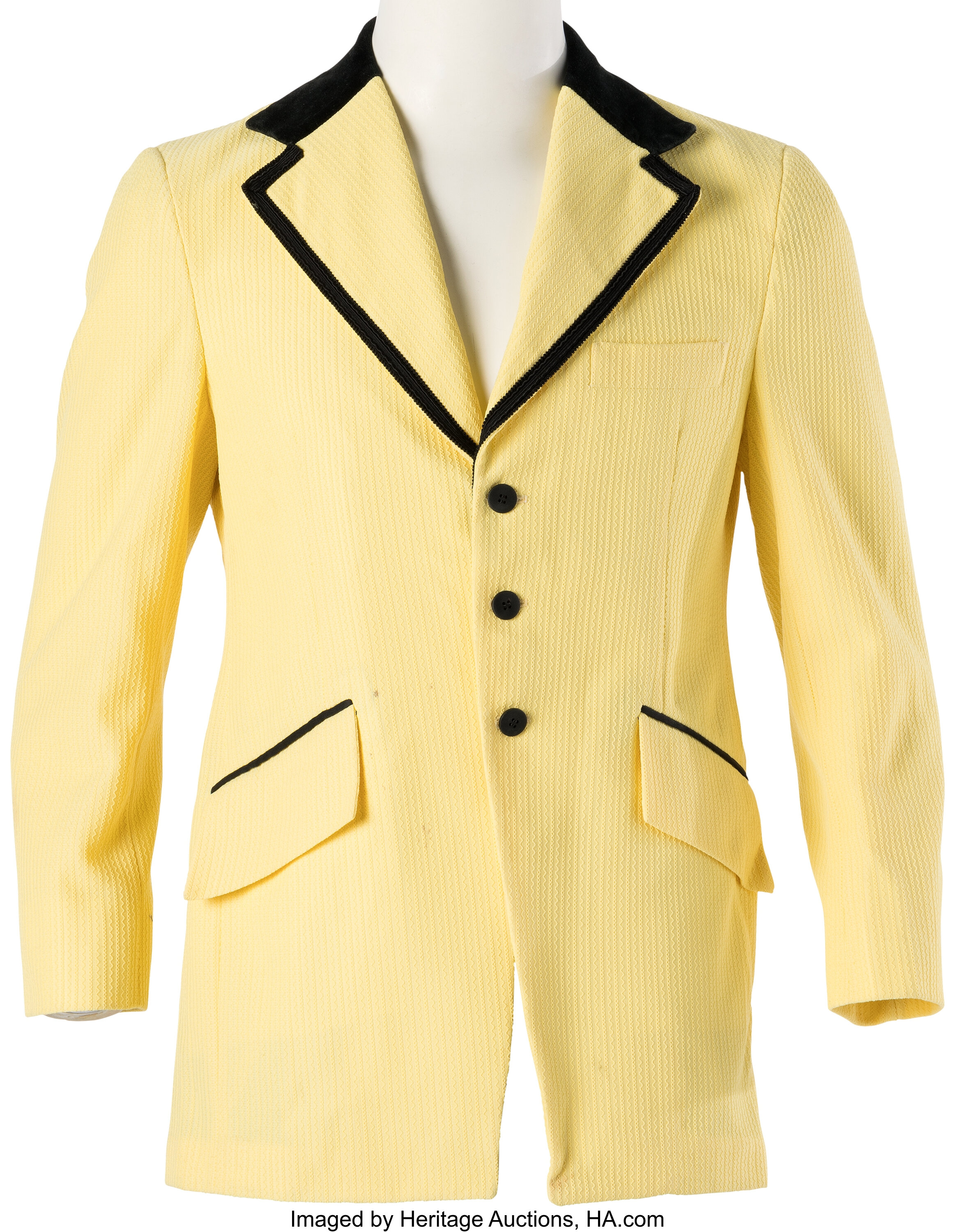 The Rolling Stones 1978 Yellow Tuxedo Jacket Made for Rich Stadium ...