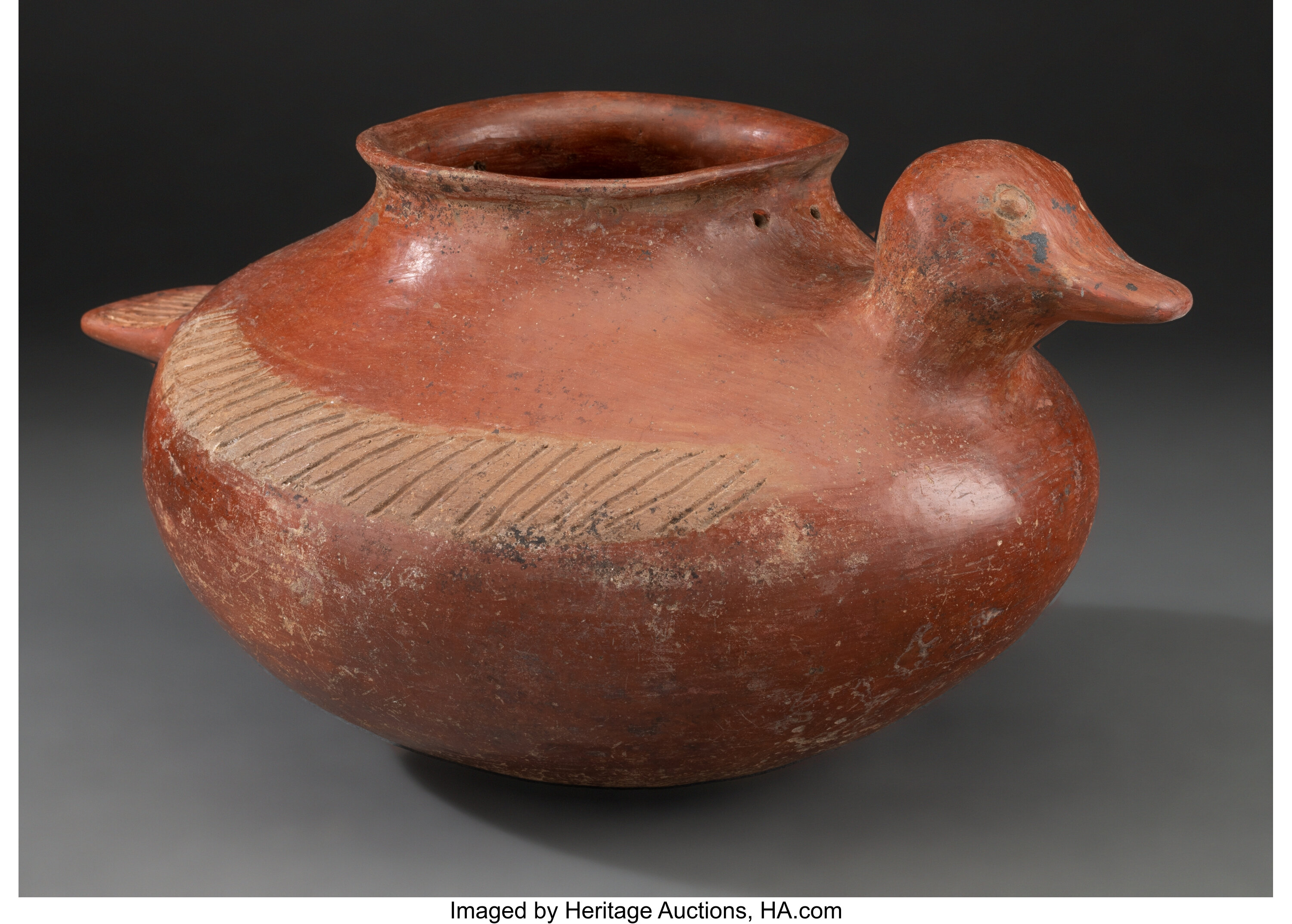 A Colima Duck Vessel... Pre-Columbian Ceramics | Lot #70535 | Heritage ...