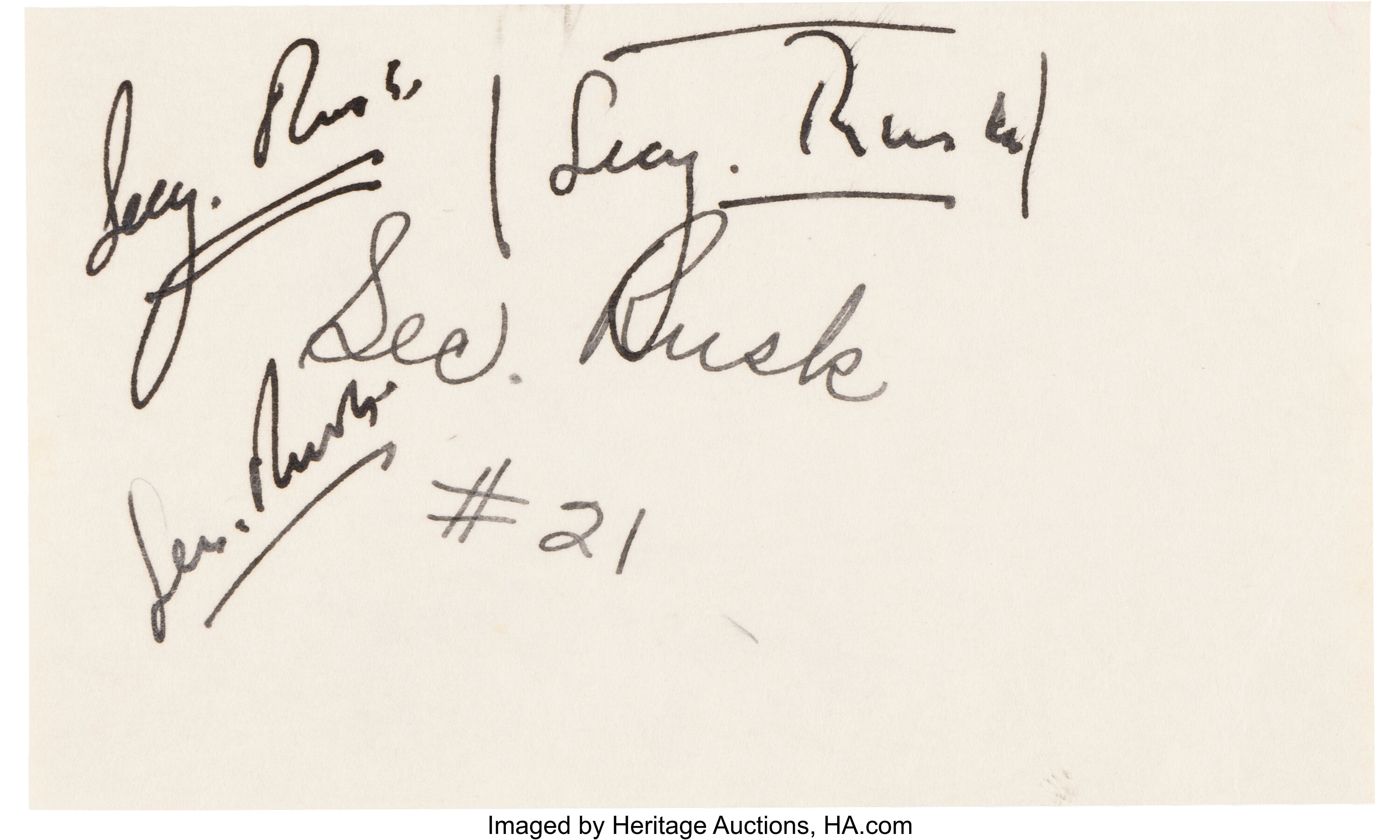 John F. Kennedy: Autograph Note. ... Autographs U.S. Presidents | Lot ...