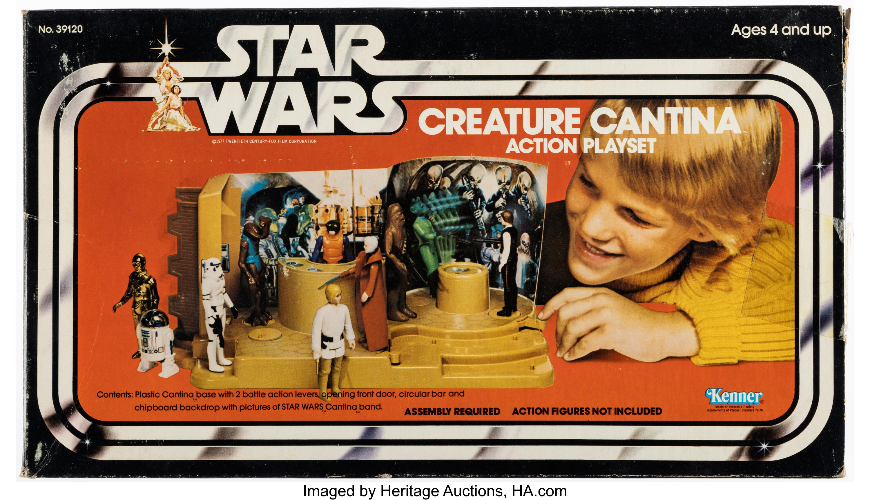 Star Wars Creature Cantina Action Playset in Original Box Opened | Lot ...