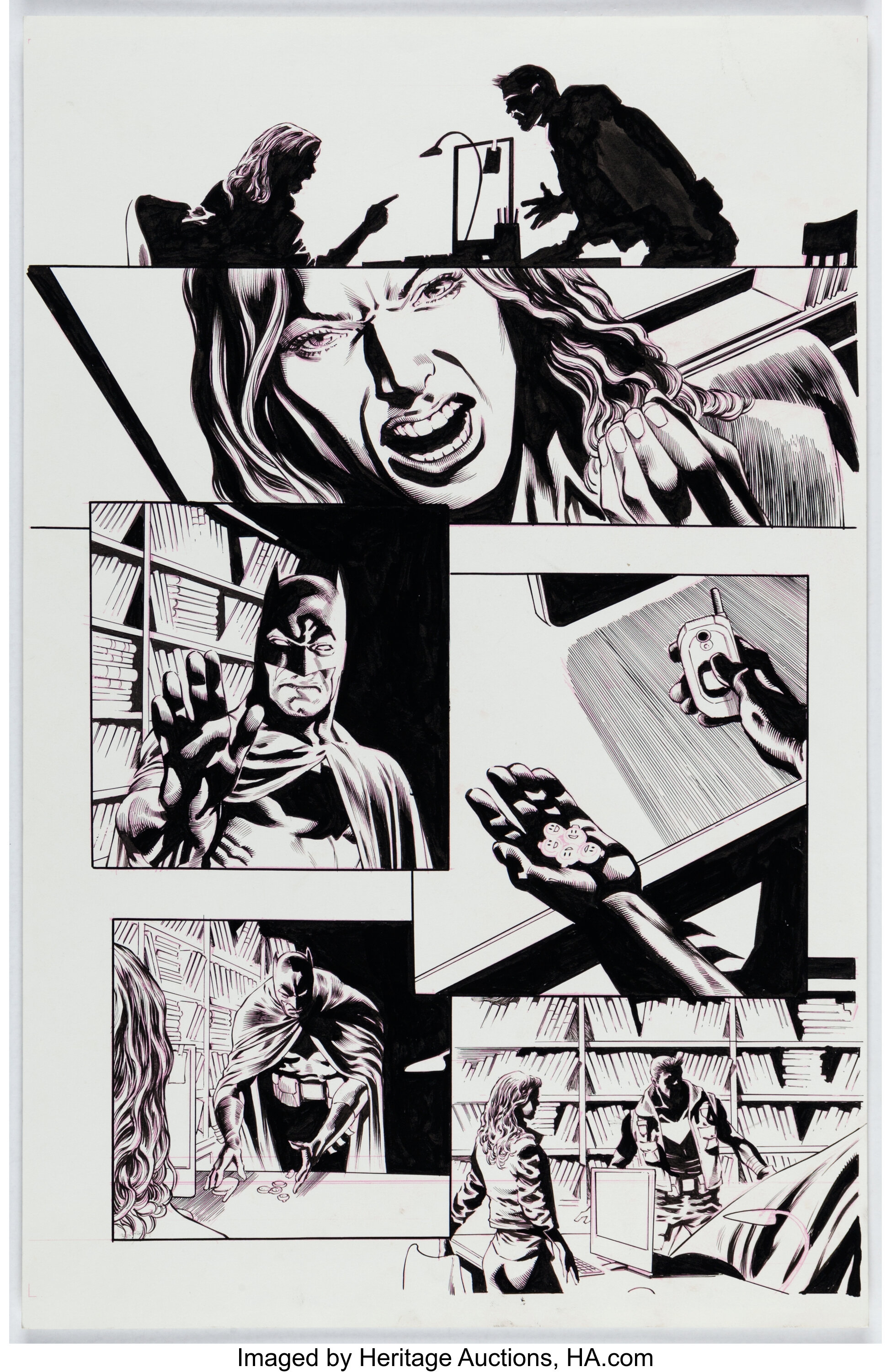 Jesus Merino [Eddy Barrows printed lines] Batman: Urban Legends #3 ...