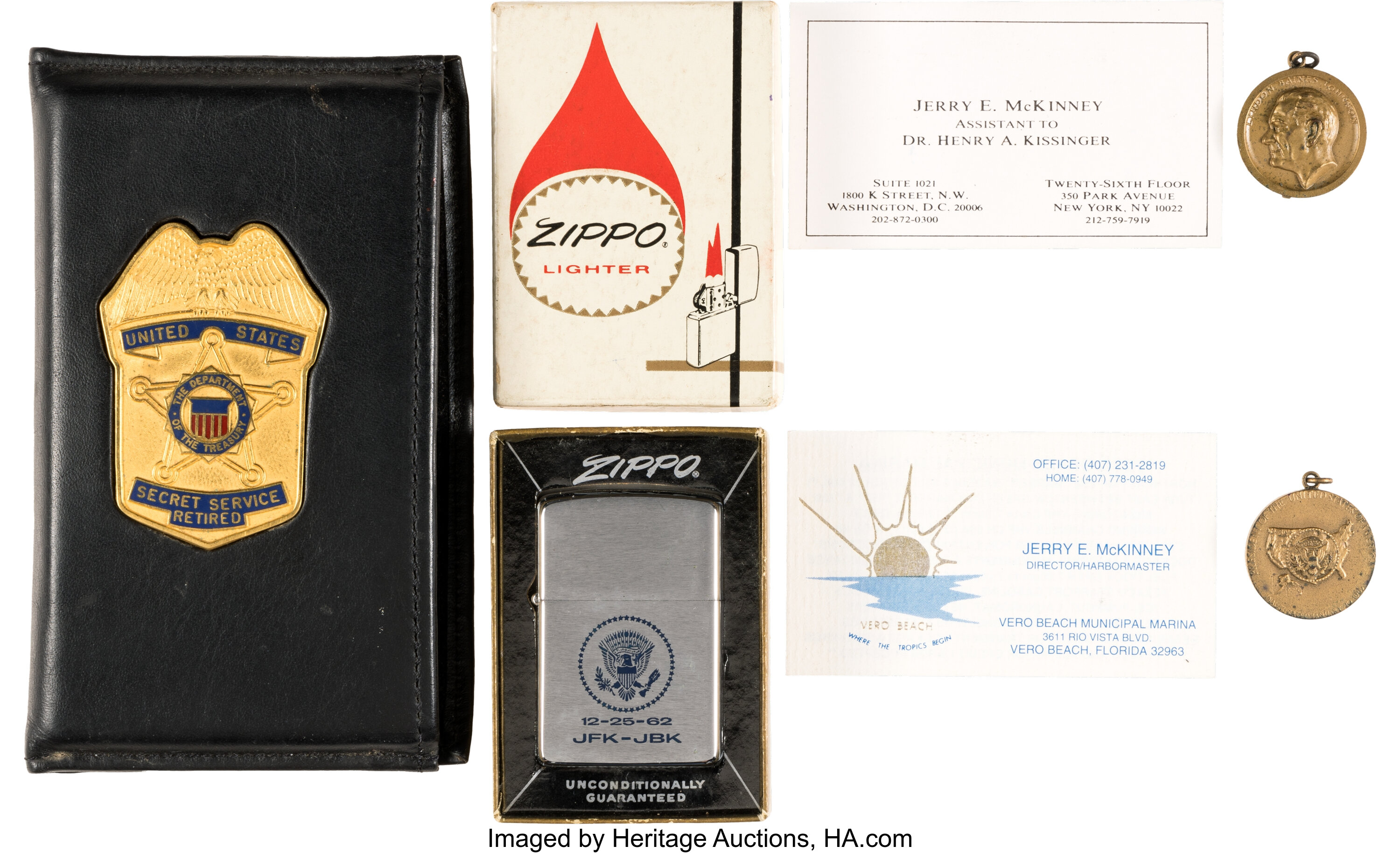 John F. Kennedy: 1962 Presidential Christmas Gift Lighter Plus | Lot ...