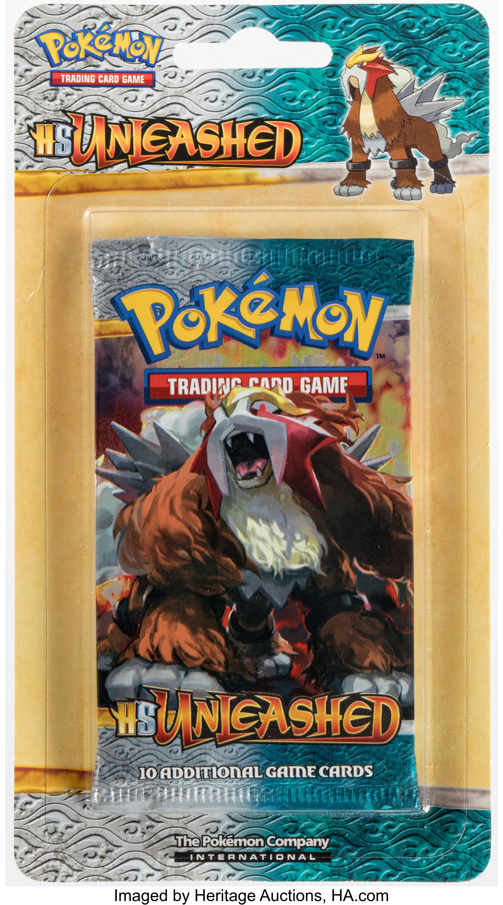 Pokémon HS Unleashed Sealed Blister Booster Pack (The Pokémon | Lot ...