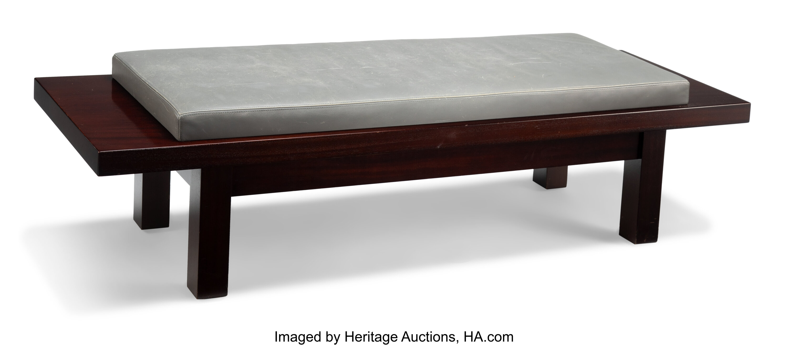 Christian Liaigre (French, 1943-2020). Bench, Holly Hunt . Wood, | Lot ...