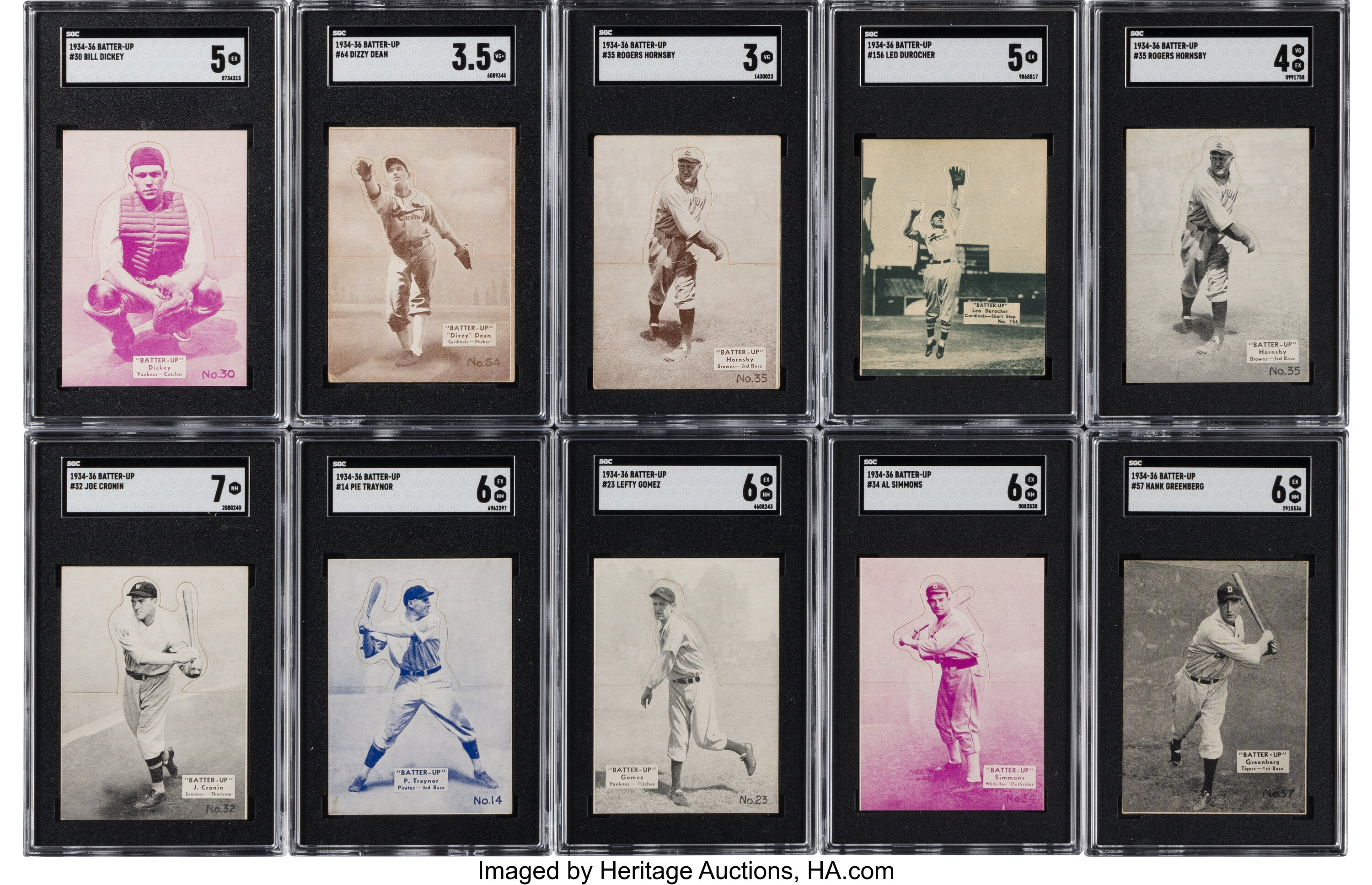 1934 Batter-Up Baseball Collection (226). ... Baseball Cards Sets | Lot ...