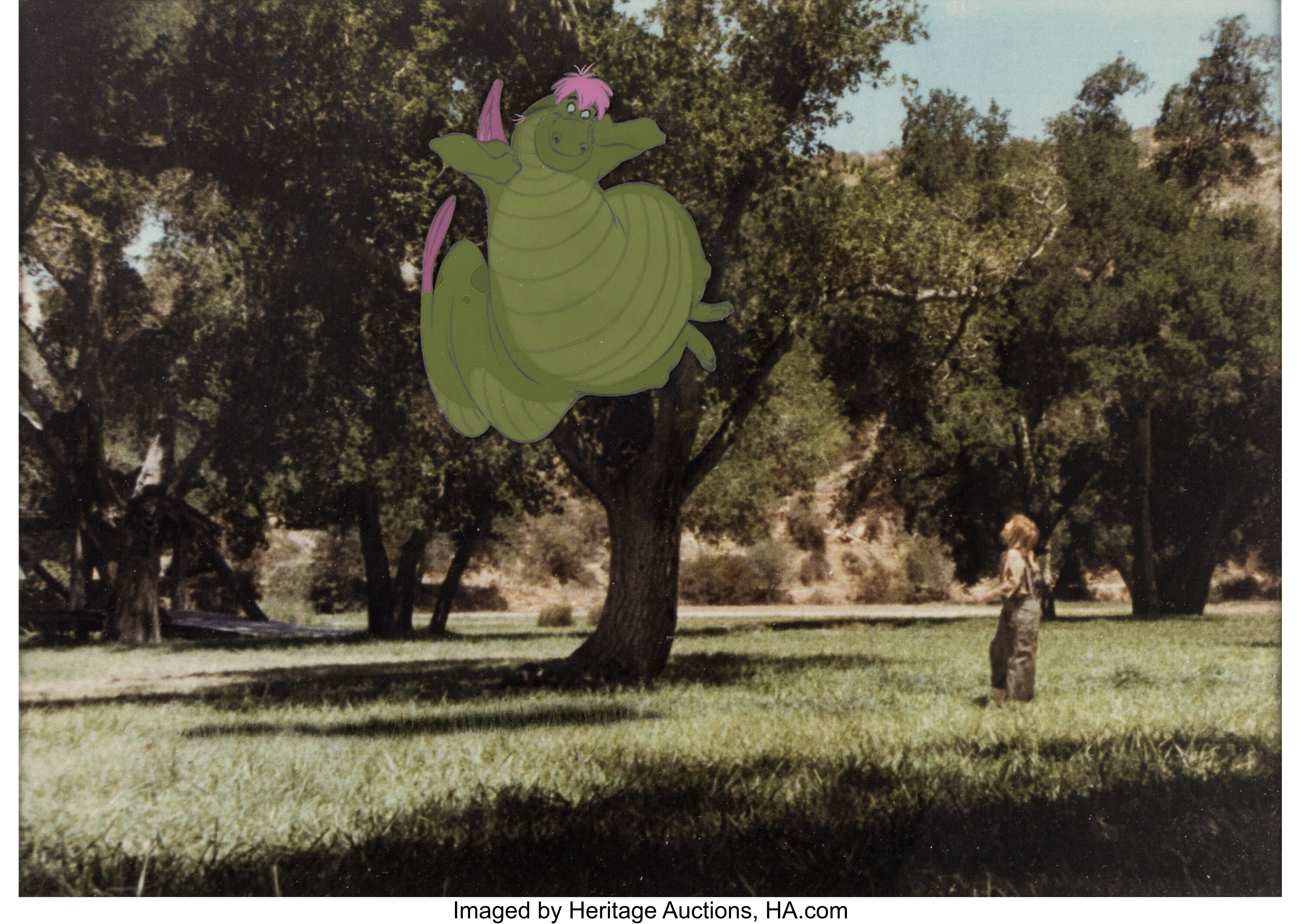 Pete's Dragon Storyboard by Ken Anderson with Matching Color Model ...