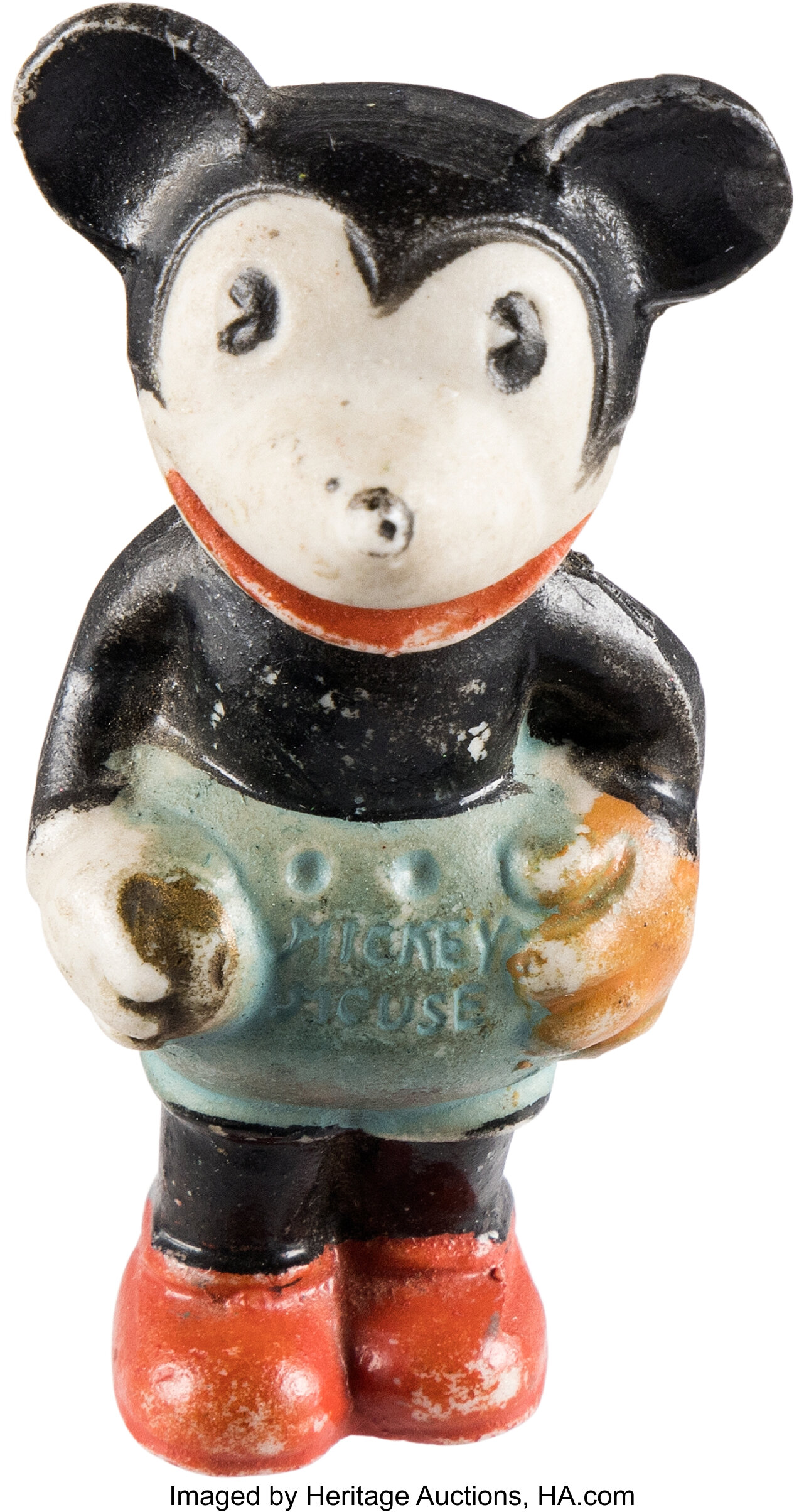 RARE Vintage Pie-Eyed Mickey Mouse Bisque (Walt Disney, c. | Lot #18105 ...