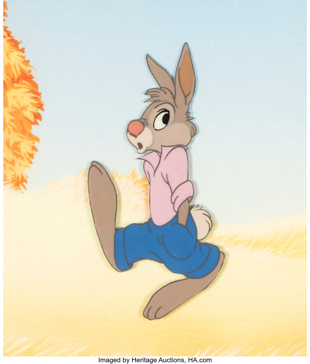 Song of the South Br'er Rabbit Production Cel (Walt Disney, | Lot ...