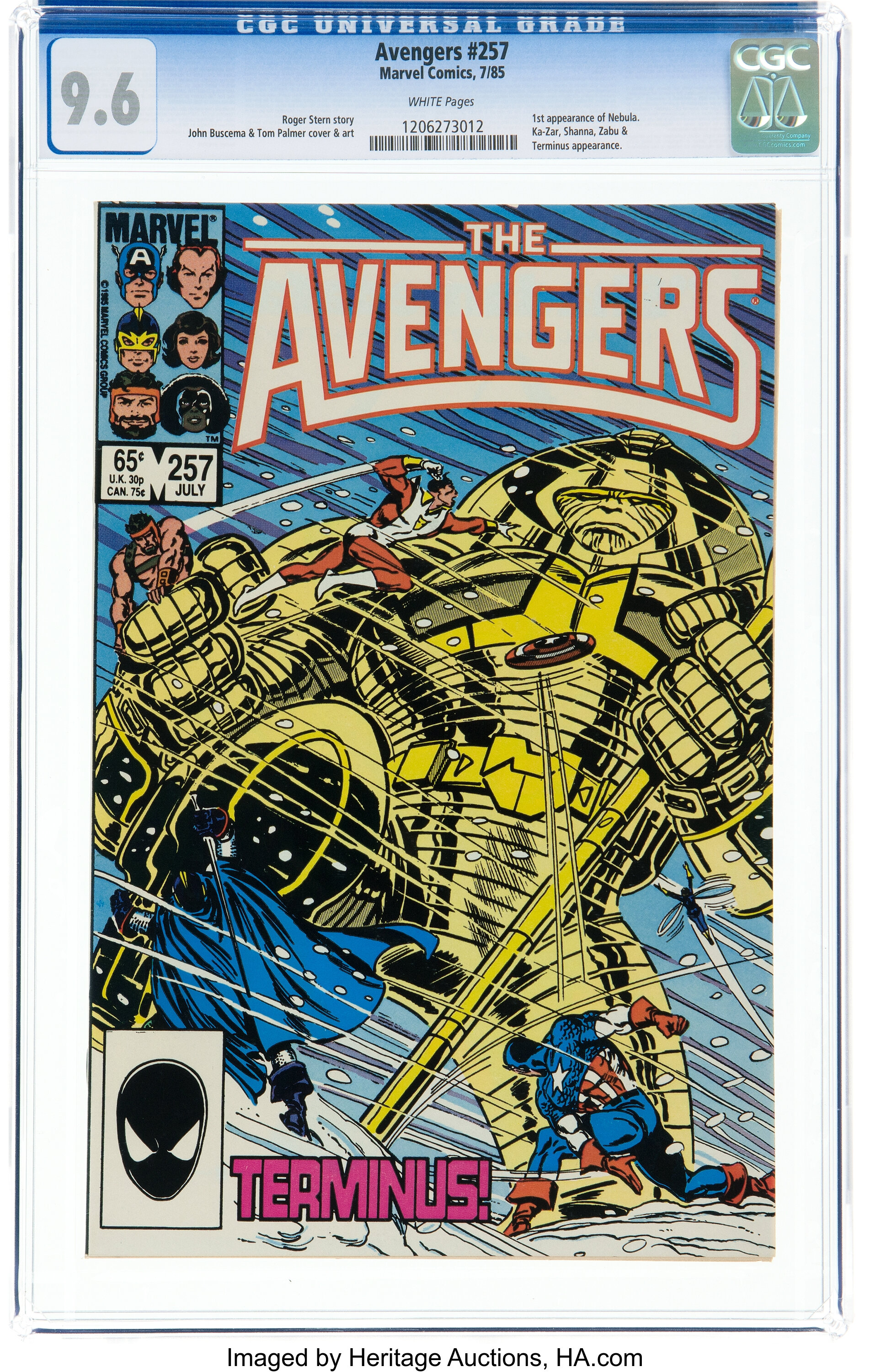 How Much Is The Avengers #257 Worth? Browse Comic Prices | Heritage ...