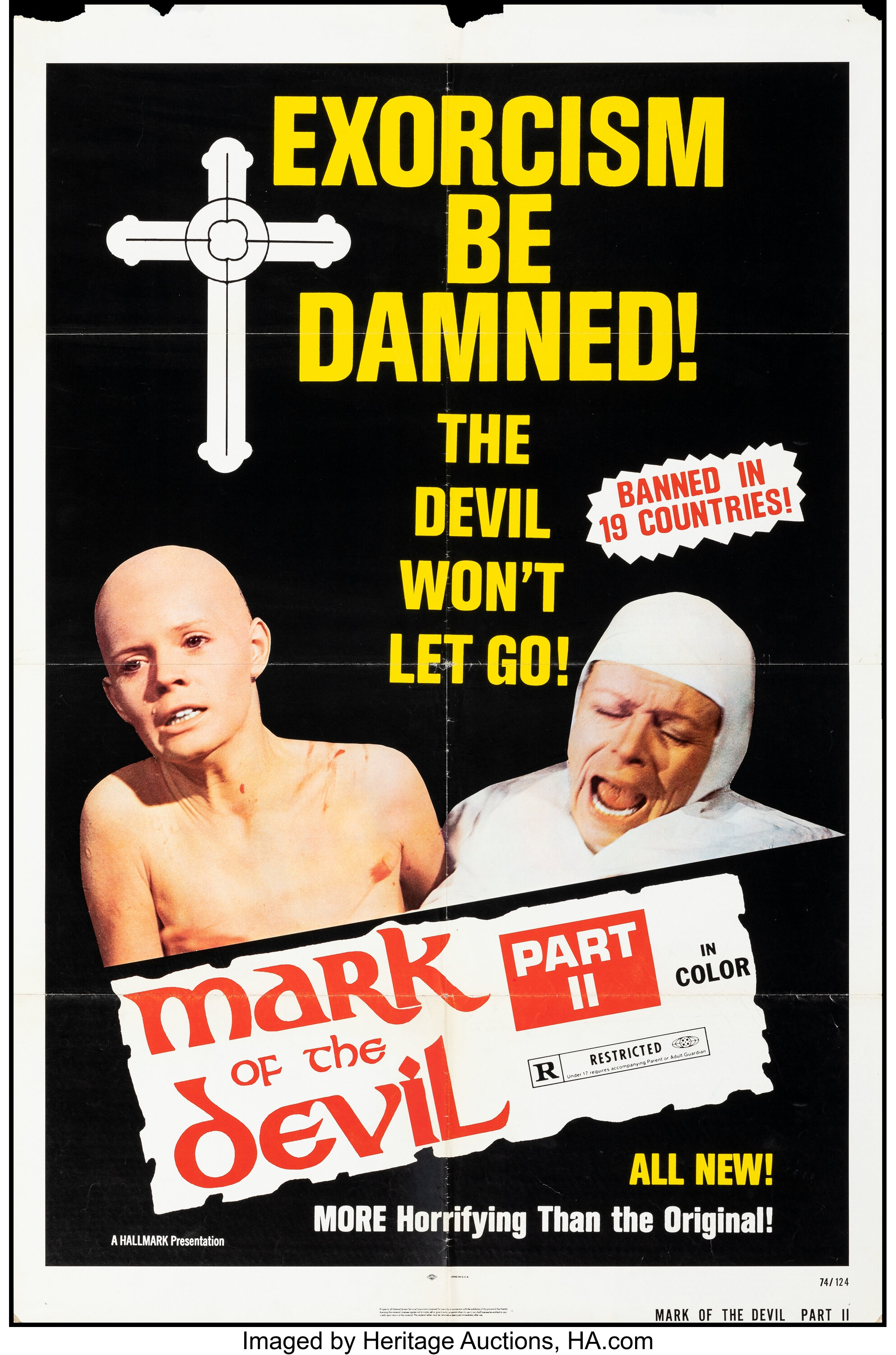 Mark of the Devil Part II (Hallmark, 1974). Folded, Very Fine-. One ...