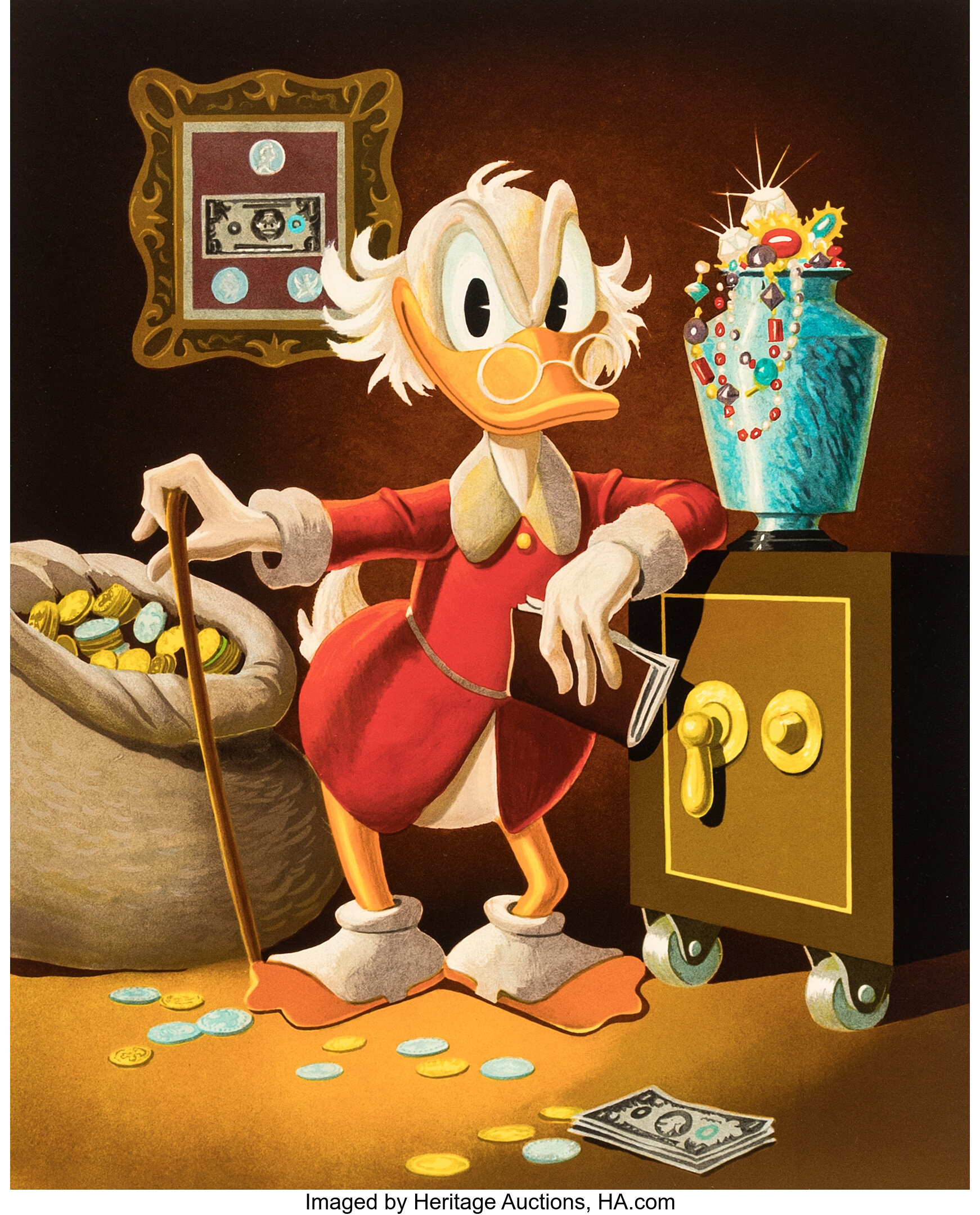 Carl Barks "McDuck of Duckburg" SOLD-OUT Limited Edition Fine Art | Lot ...
