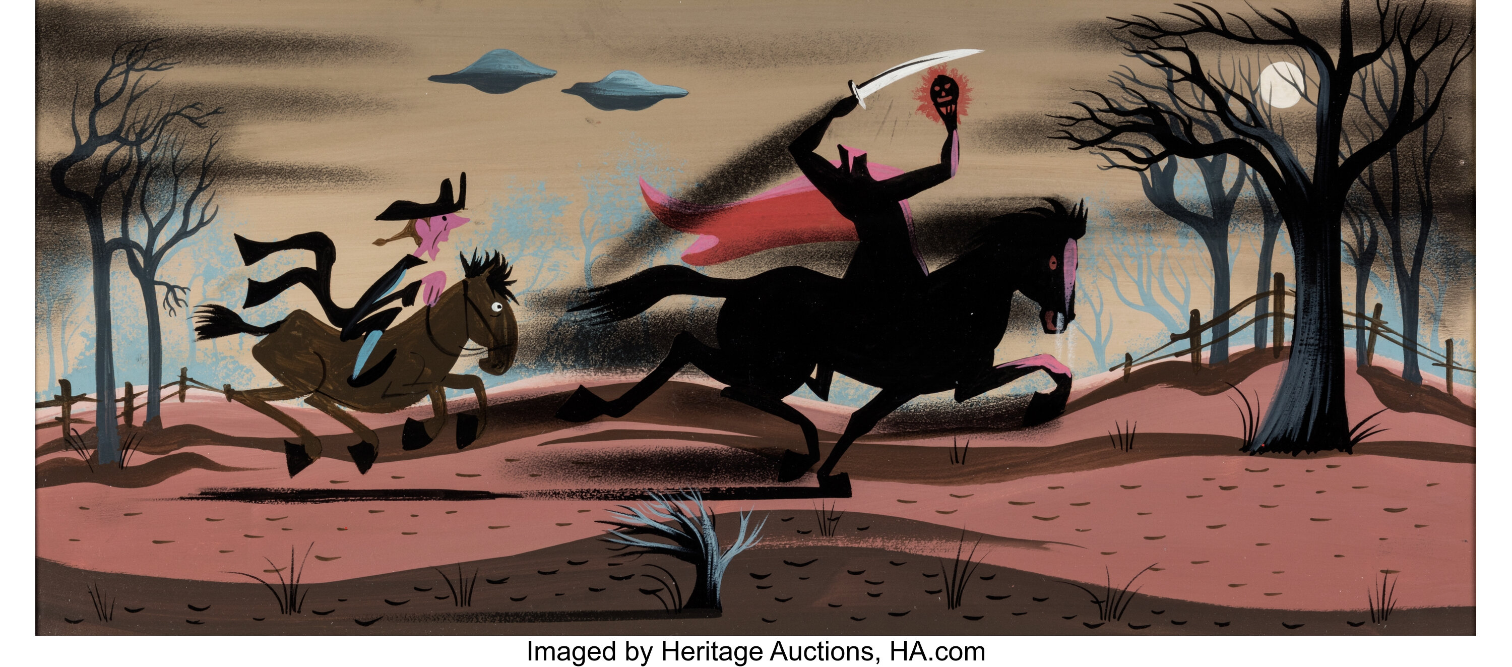 Mary Blair - The Adventures of Ichabod and Mr. Toad Ichabod and the ...