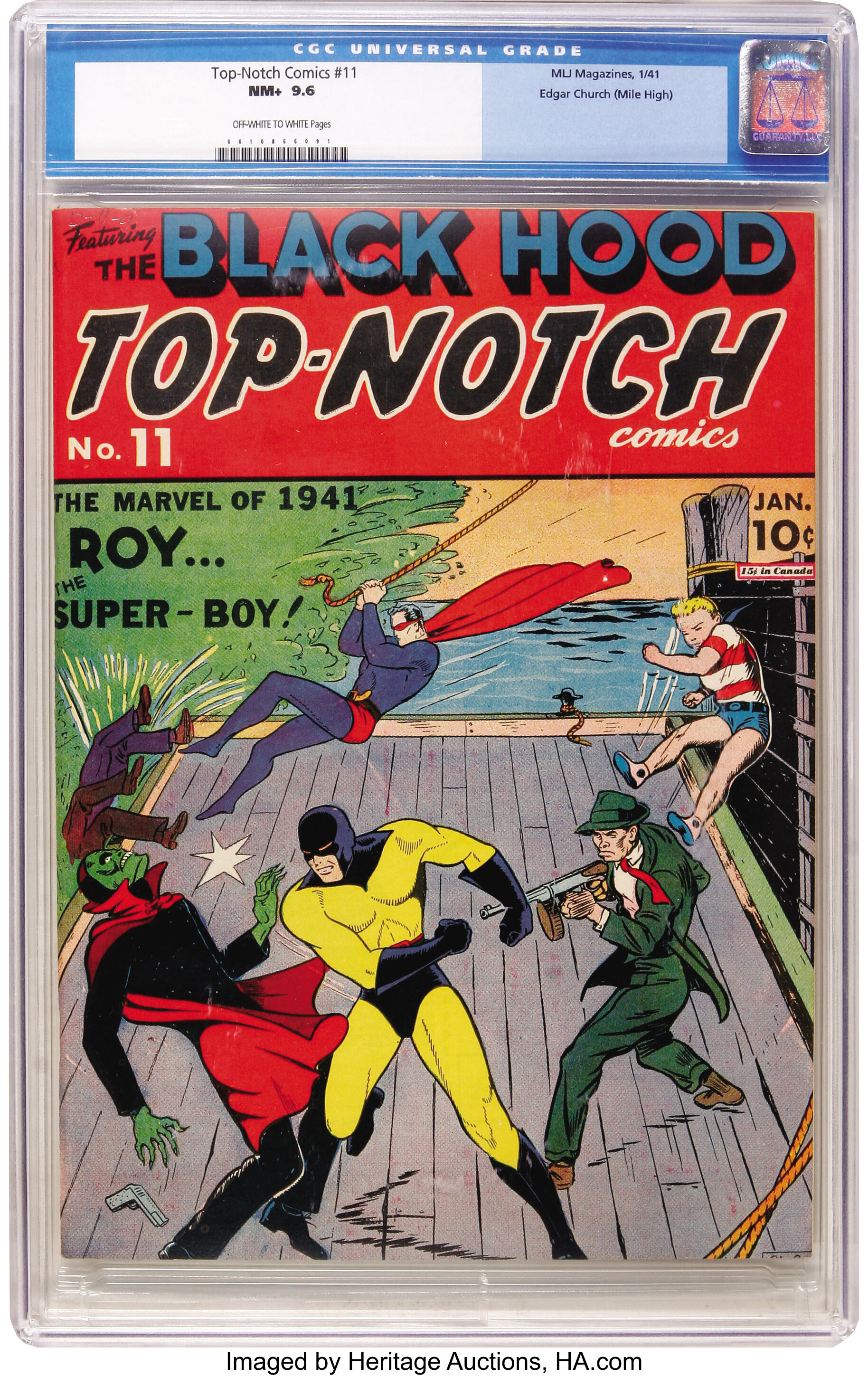 How Much Is Top Notch Comics #11 Worth? Browse Comic Prices | Heritage ...
