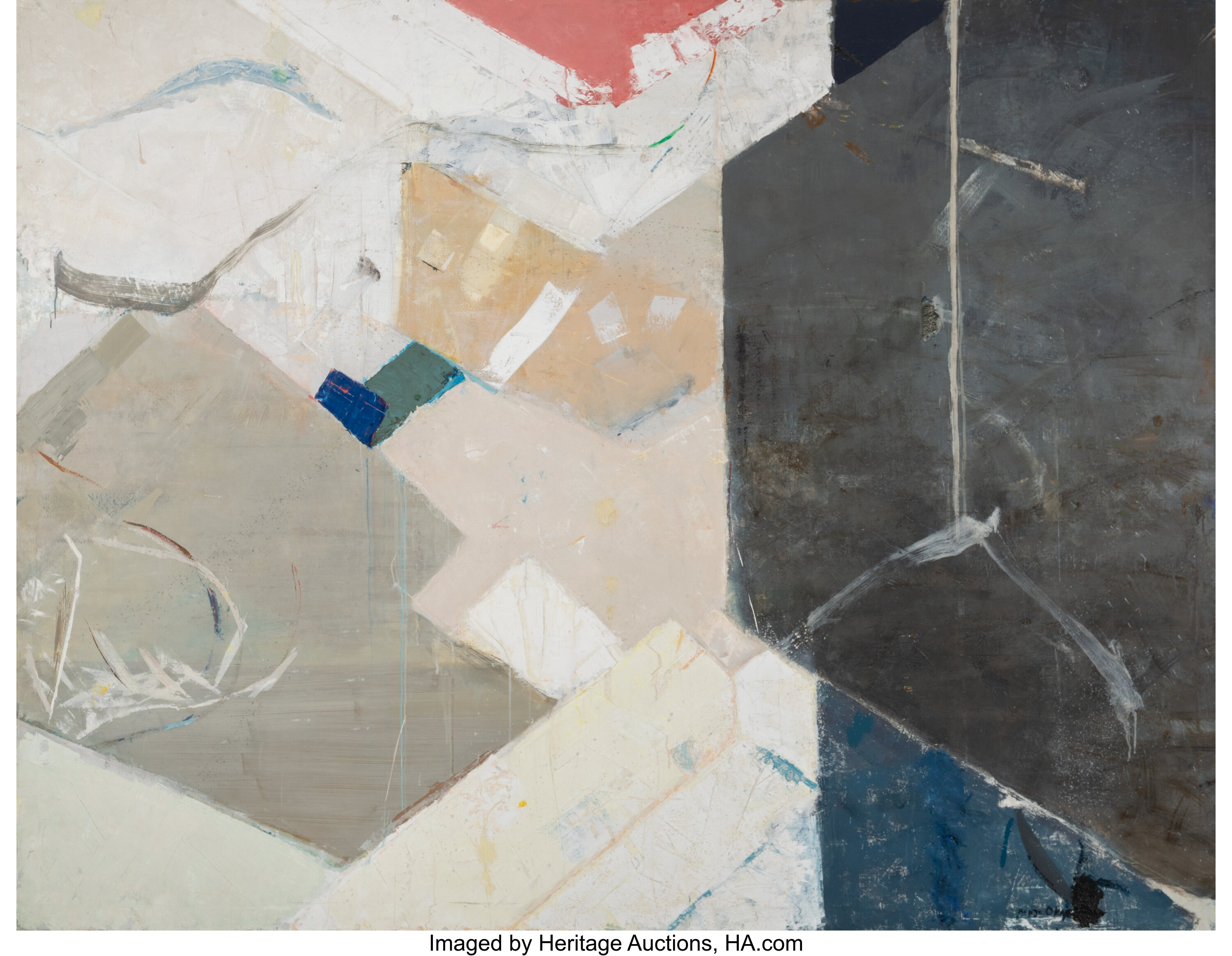 Kenzo Okada (1902-1982). Dream, 1962. Oil on canvas. 85 x 114 | Lot ...