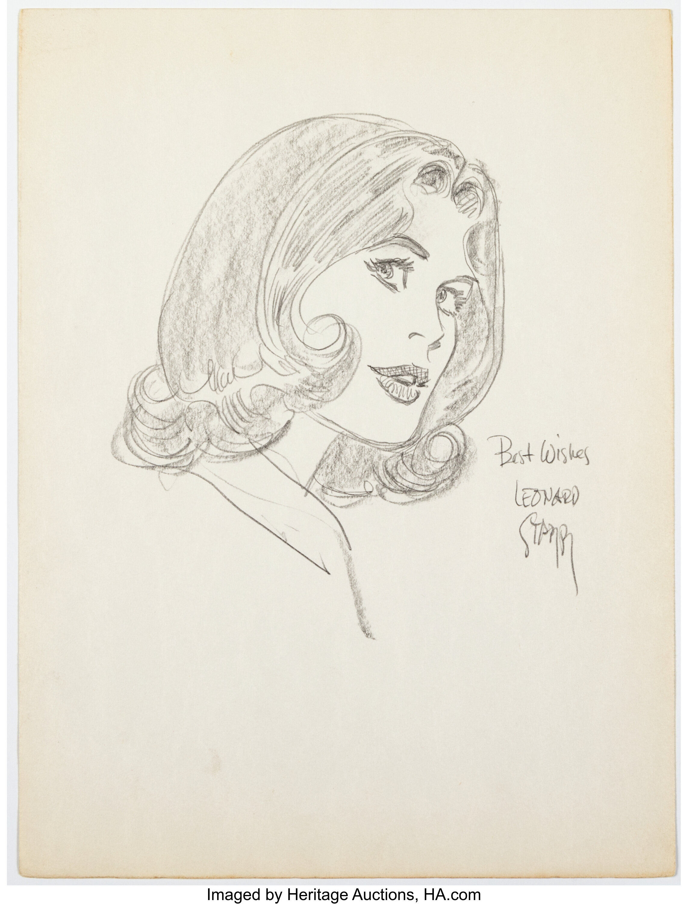 Leonard Starr - Mary Perkins Sketch Original Art (undated).... | Lot ...