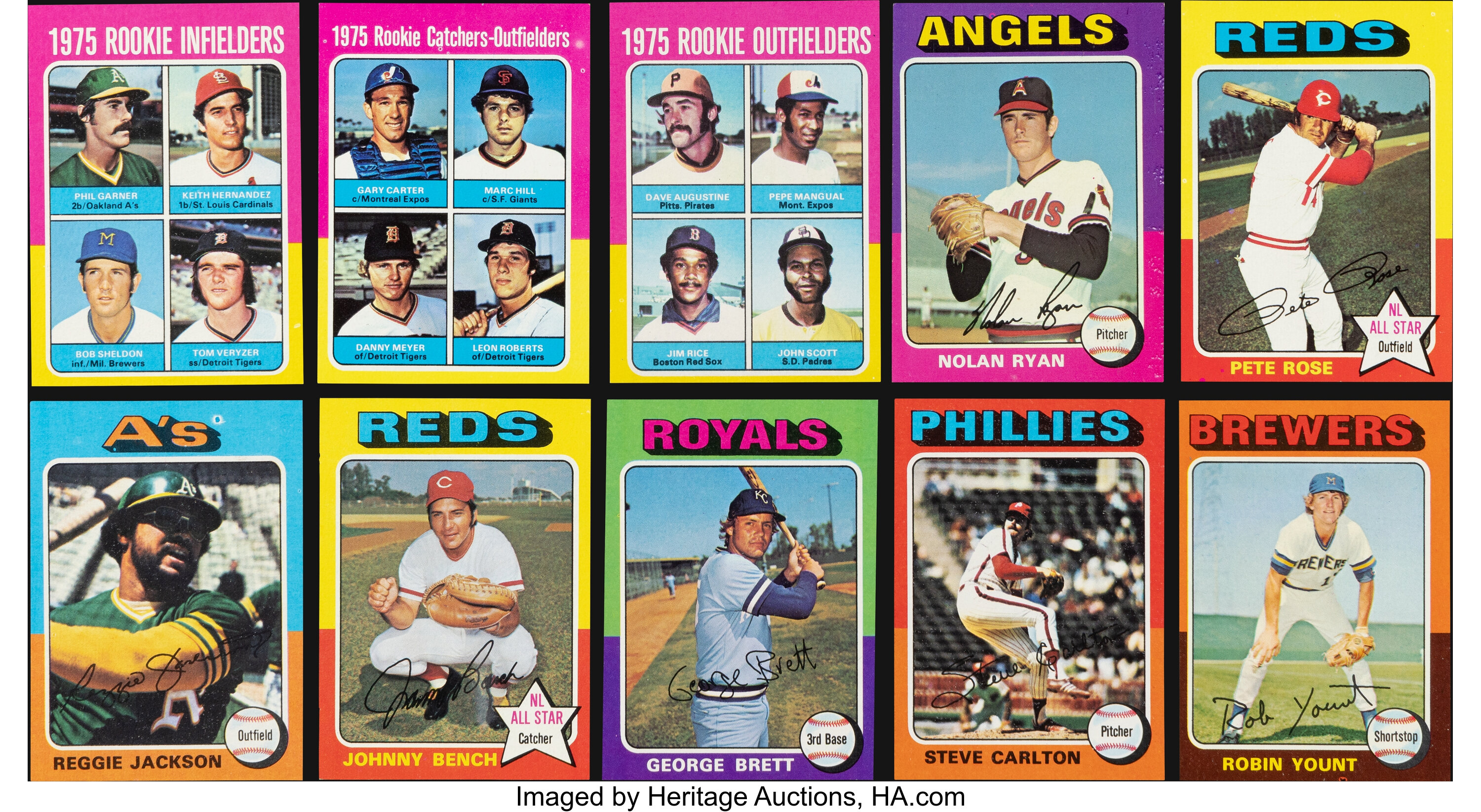 1975 Topps Baseball Complete Set (660). ... Baseball Cards Sets | Lot ...