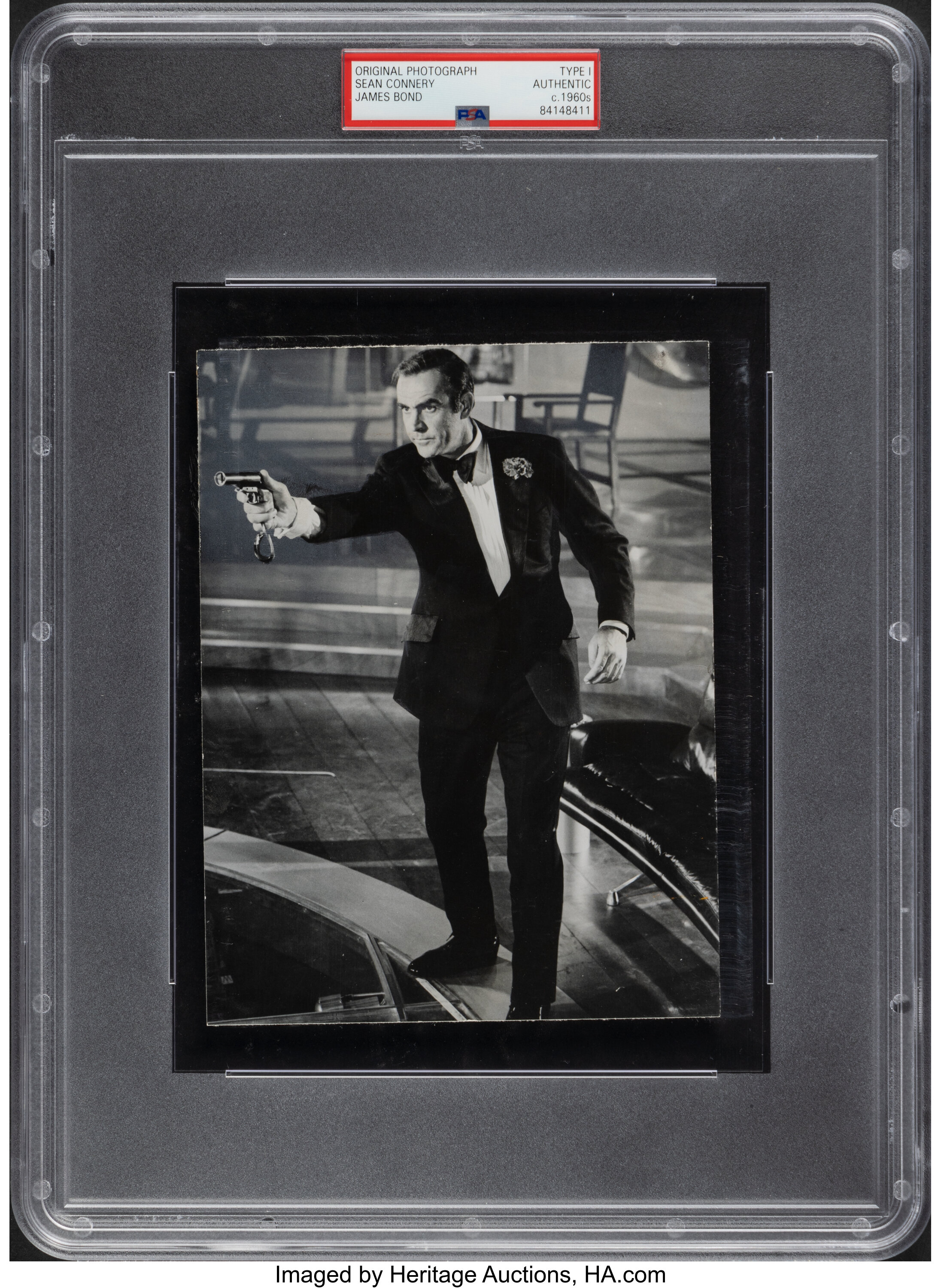 1960's Sean Connery as James Bond Original Photograph, PSA/DNA Type ...