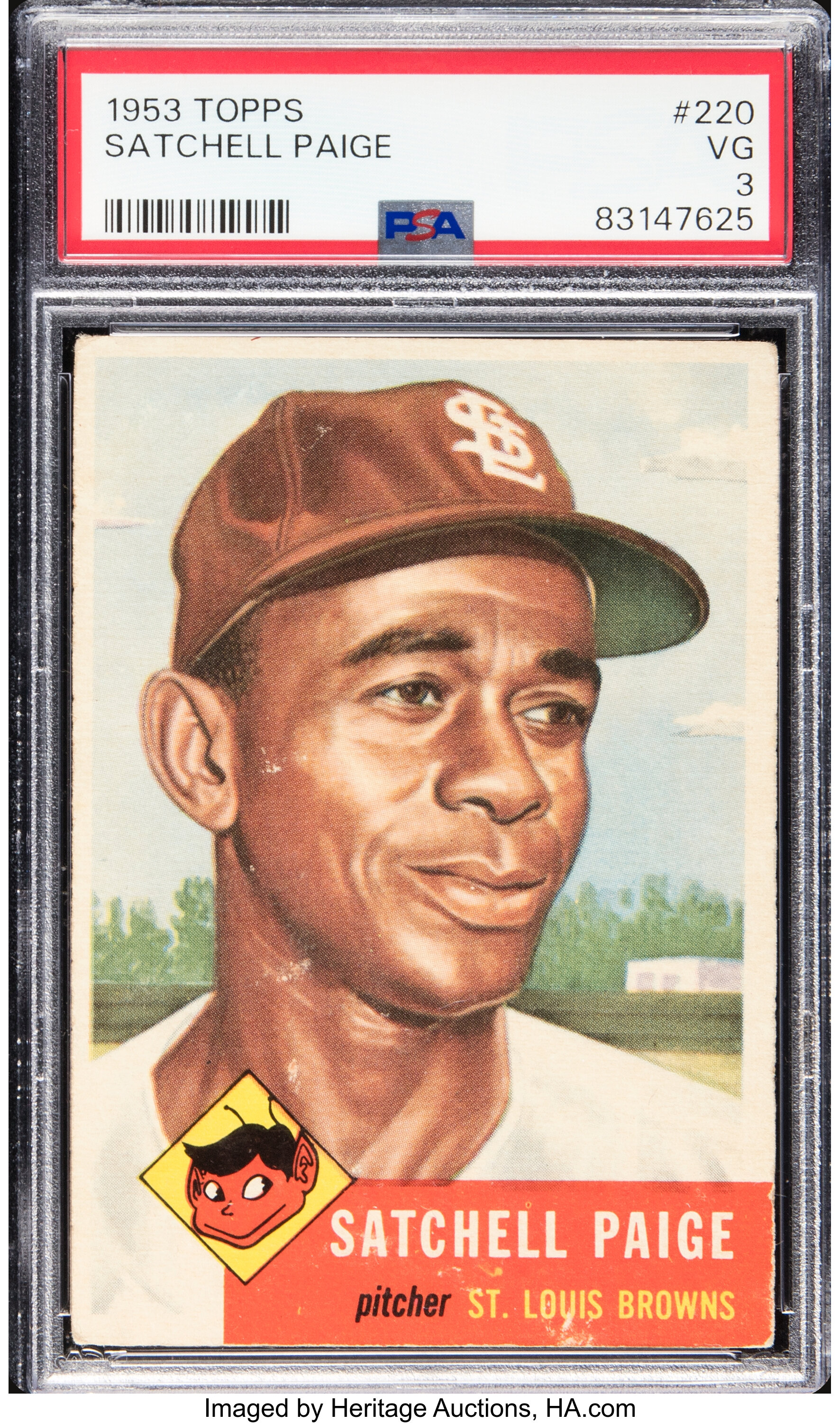 1953 Topps Satchel Paige #220 PSA VG 3.... Baseball Cards Singles | Lot ...