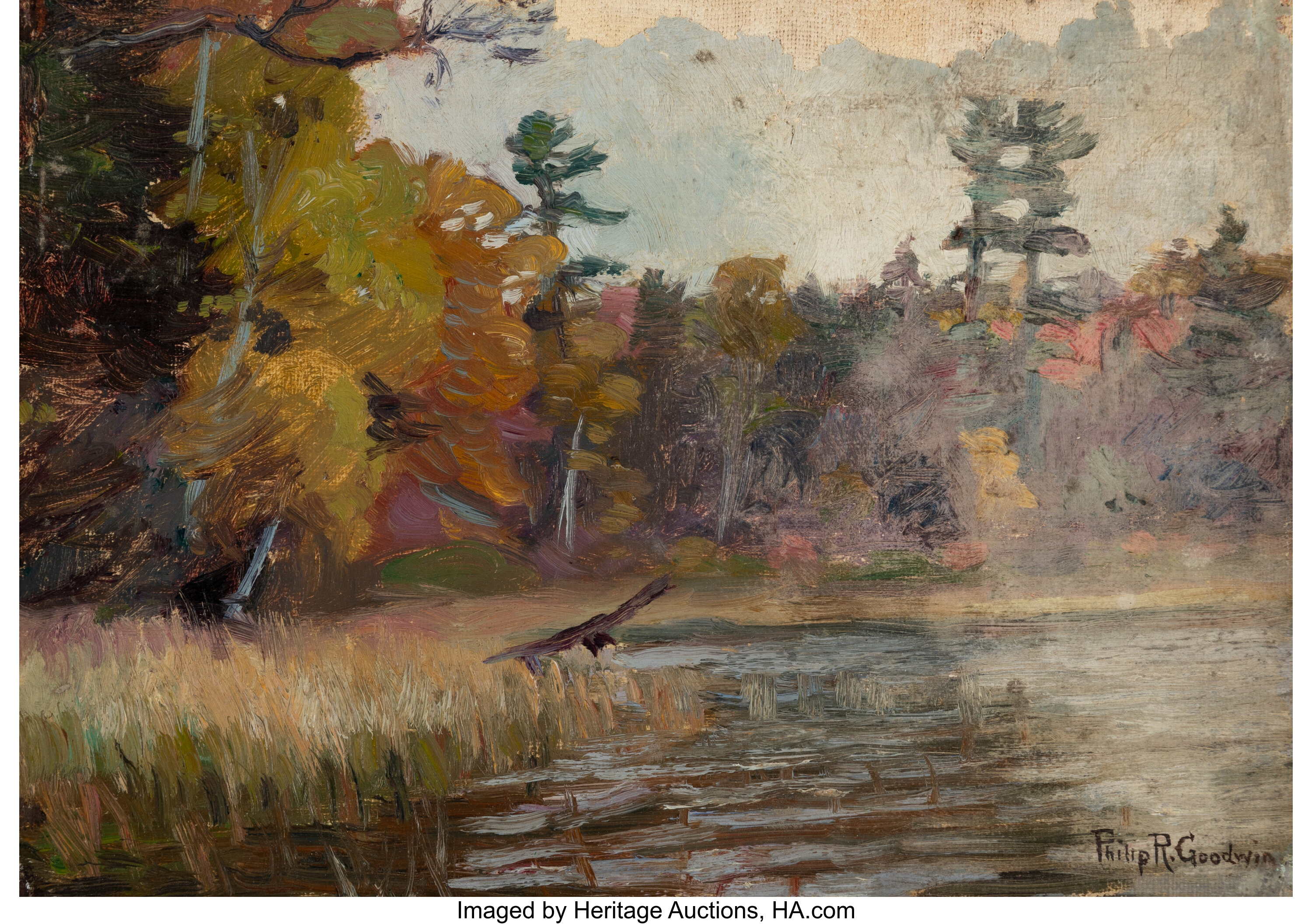 Philip Russell Goodwin (American, 1881-1935). Soaring Eagle and | Lot ...