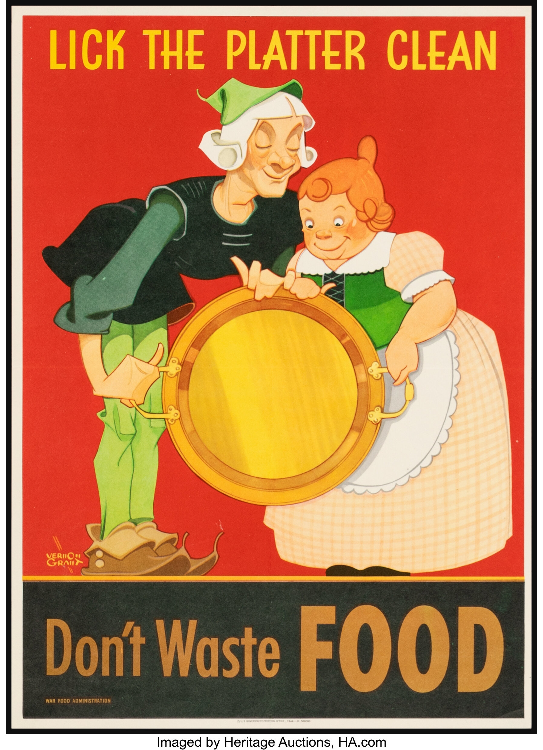 World War II Propaganda (U.S. Government Printing Office, 1944). | Lot ...