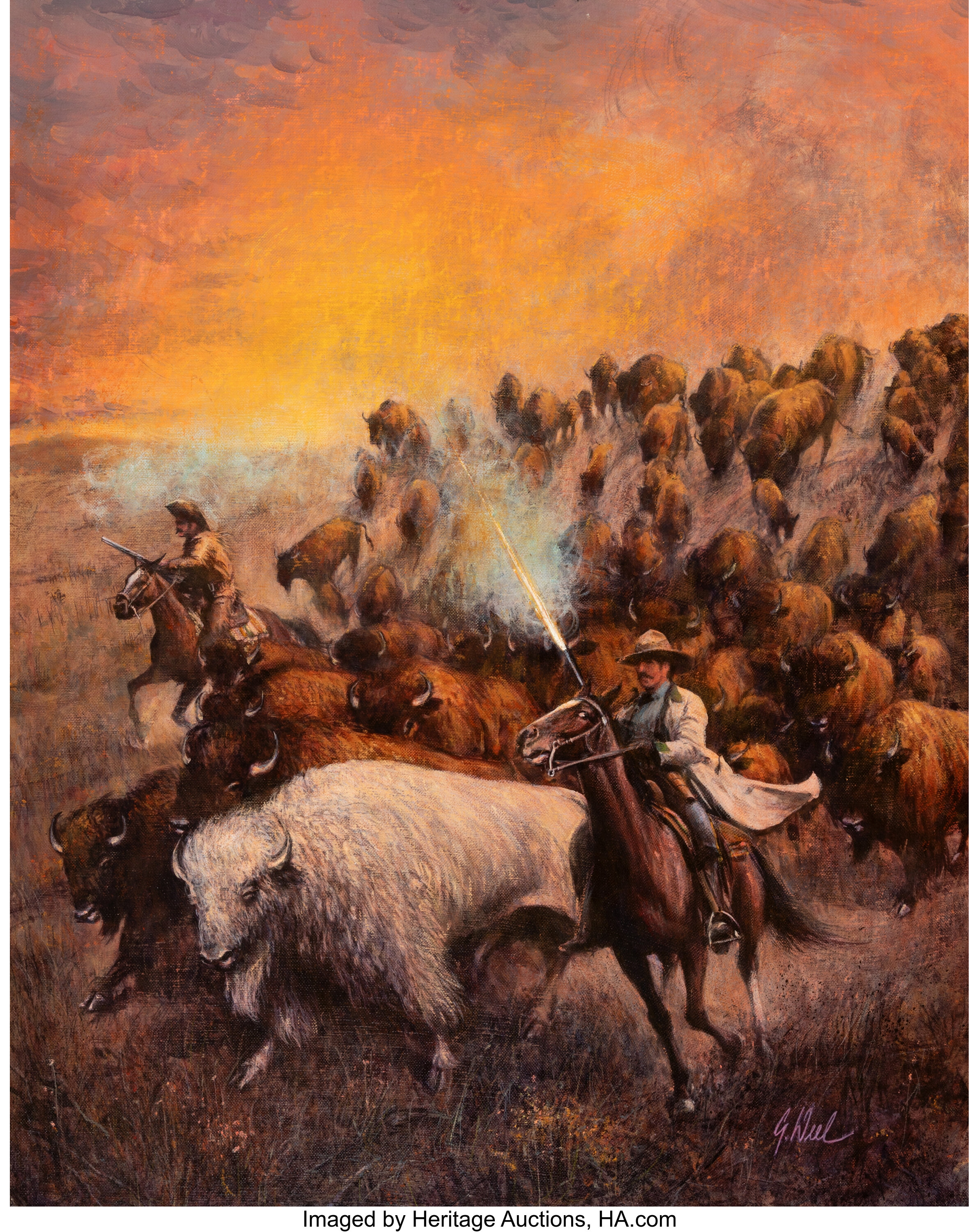 Guy Deel (American, 1933-2005). Crooked Lance, paperback cover, | Lot ...