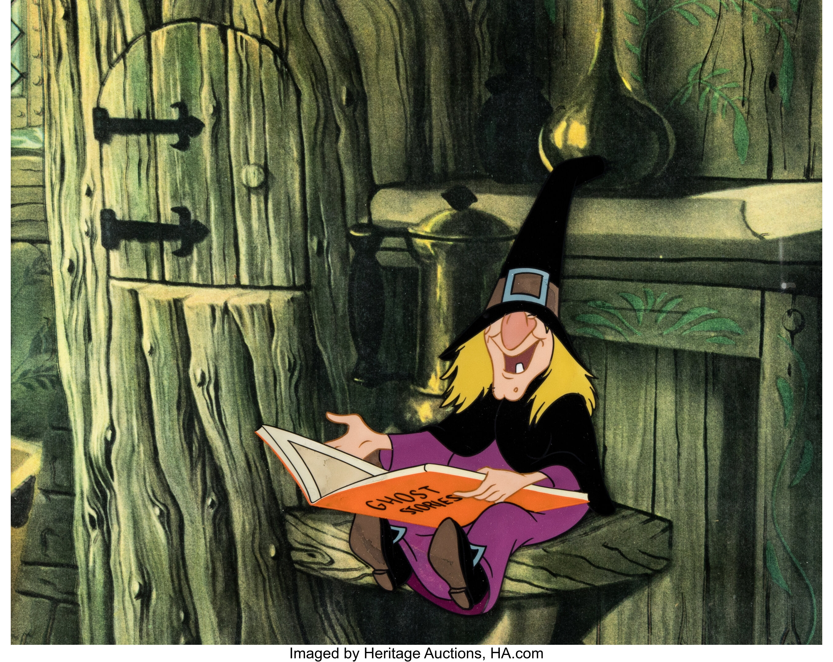 Walt Disney Presents "The Mad Hermit of Chimney Butte" Witch Hazel ...