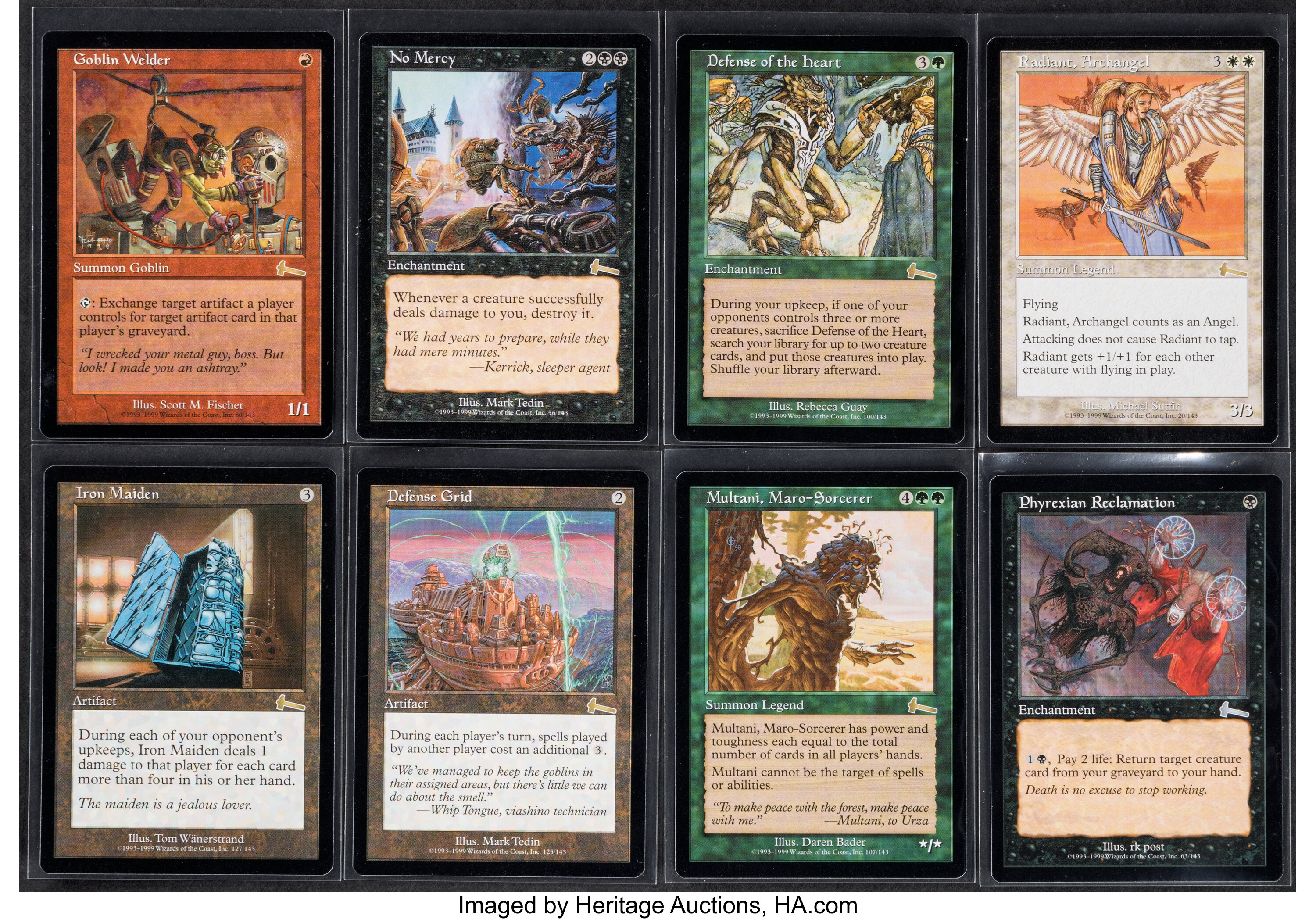 Magic: The Gathering Urza's Legacy Raw Group of 138 Trading Card | Lot ...