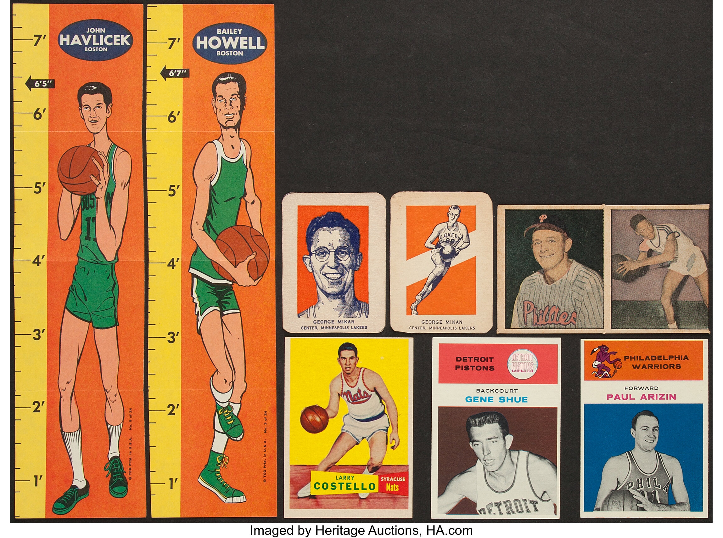 1910-1973 Multi-Brand Basketball Collection (42) With Stars. ... | Lot ...