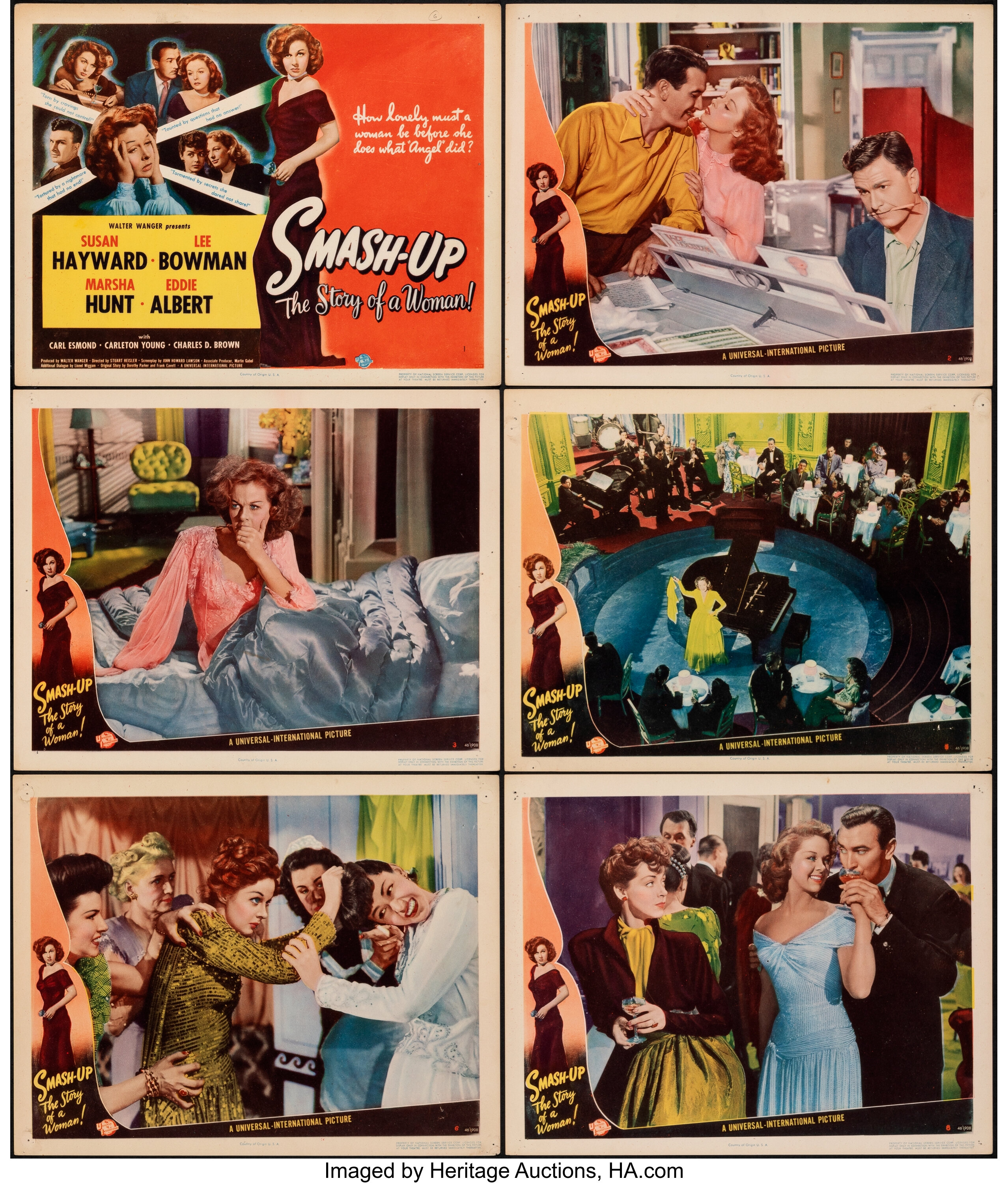 Smash-Up: The Story of a Woman (Universal International, 1947). | Lot ...