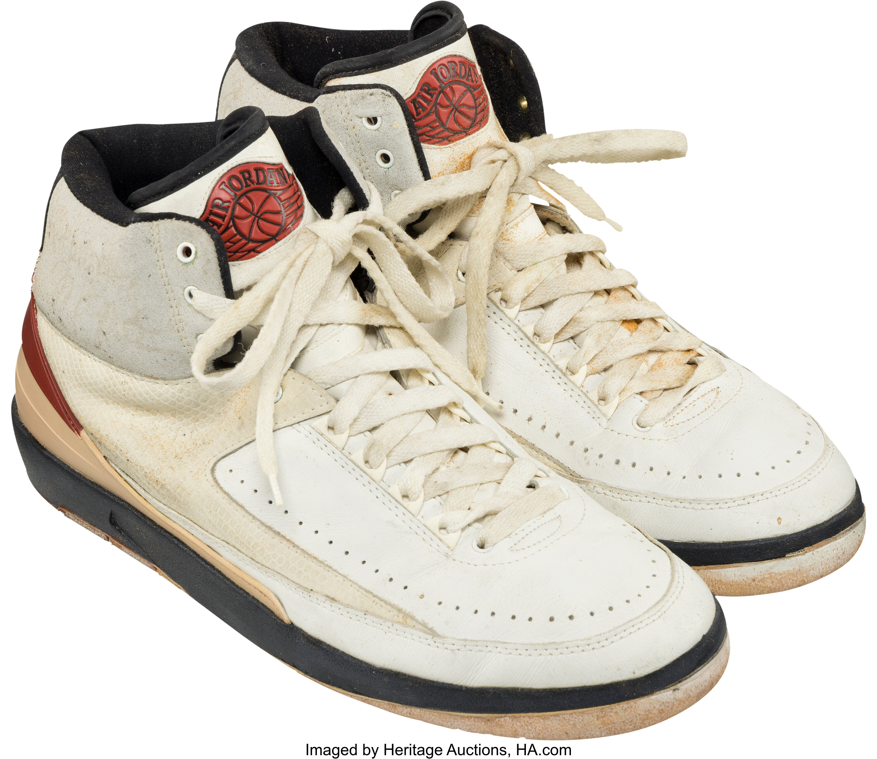 1986-87 Michael Jordan Game Worn & Signed Air Jordan II | Lot #81144 ...
