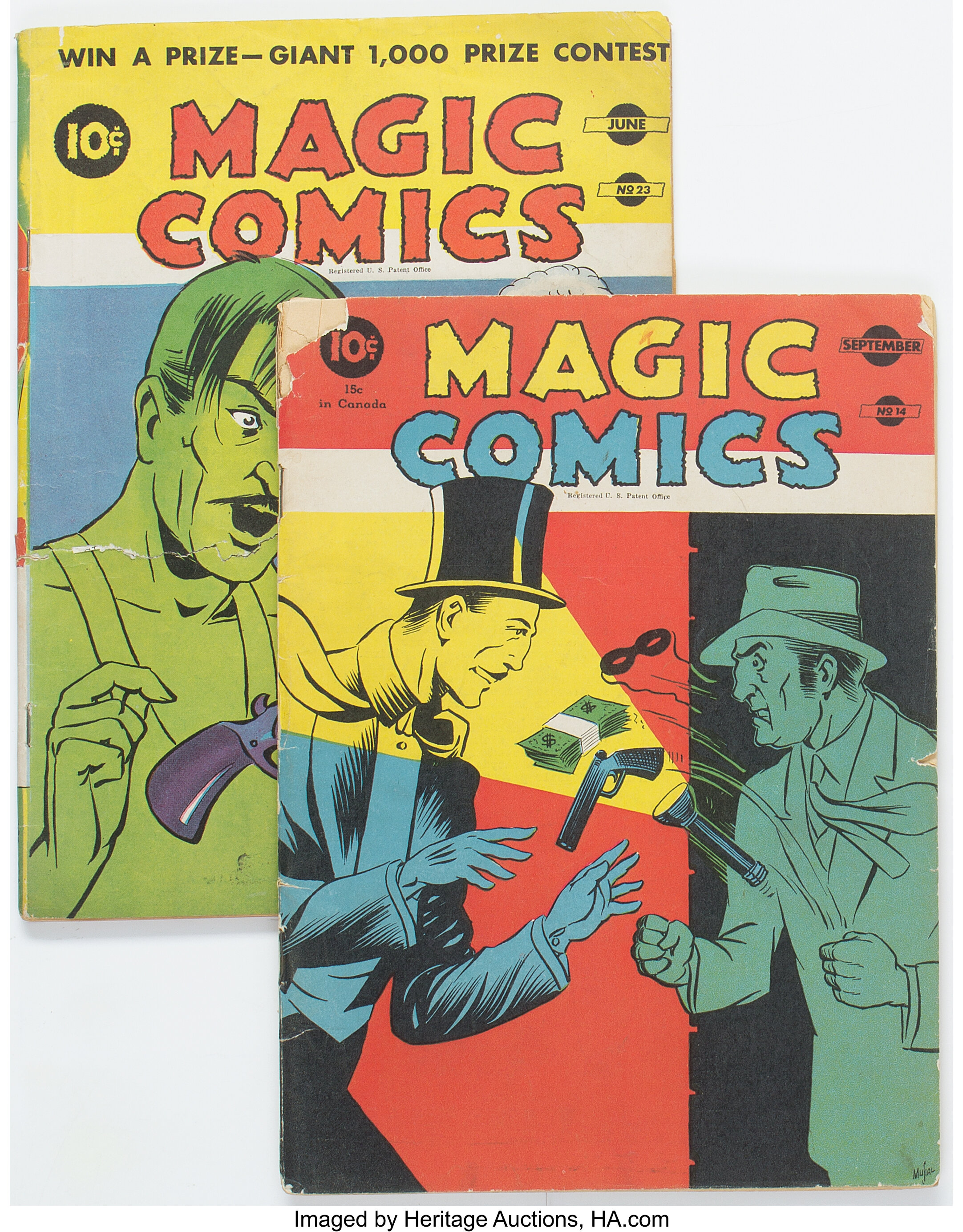 Magic Comics Group of 2 (David McKay Publications, 1940-41) | Lot ...