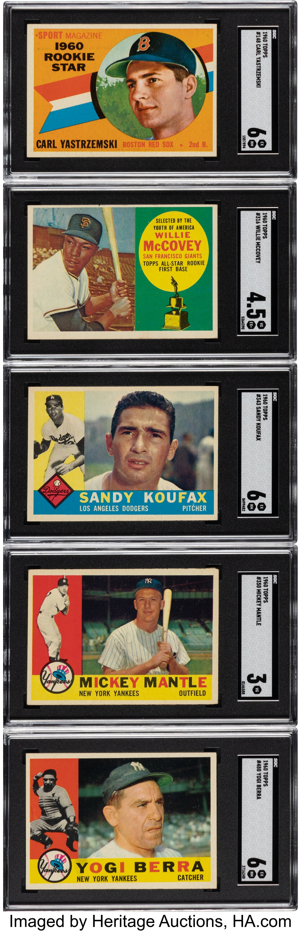 1960 Topps Baseball Complete Set (572). ... Baseball Cards Sets | Lot ...