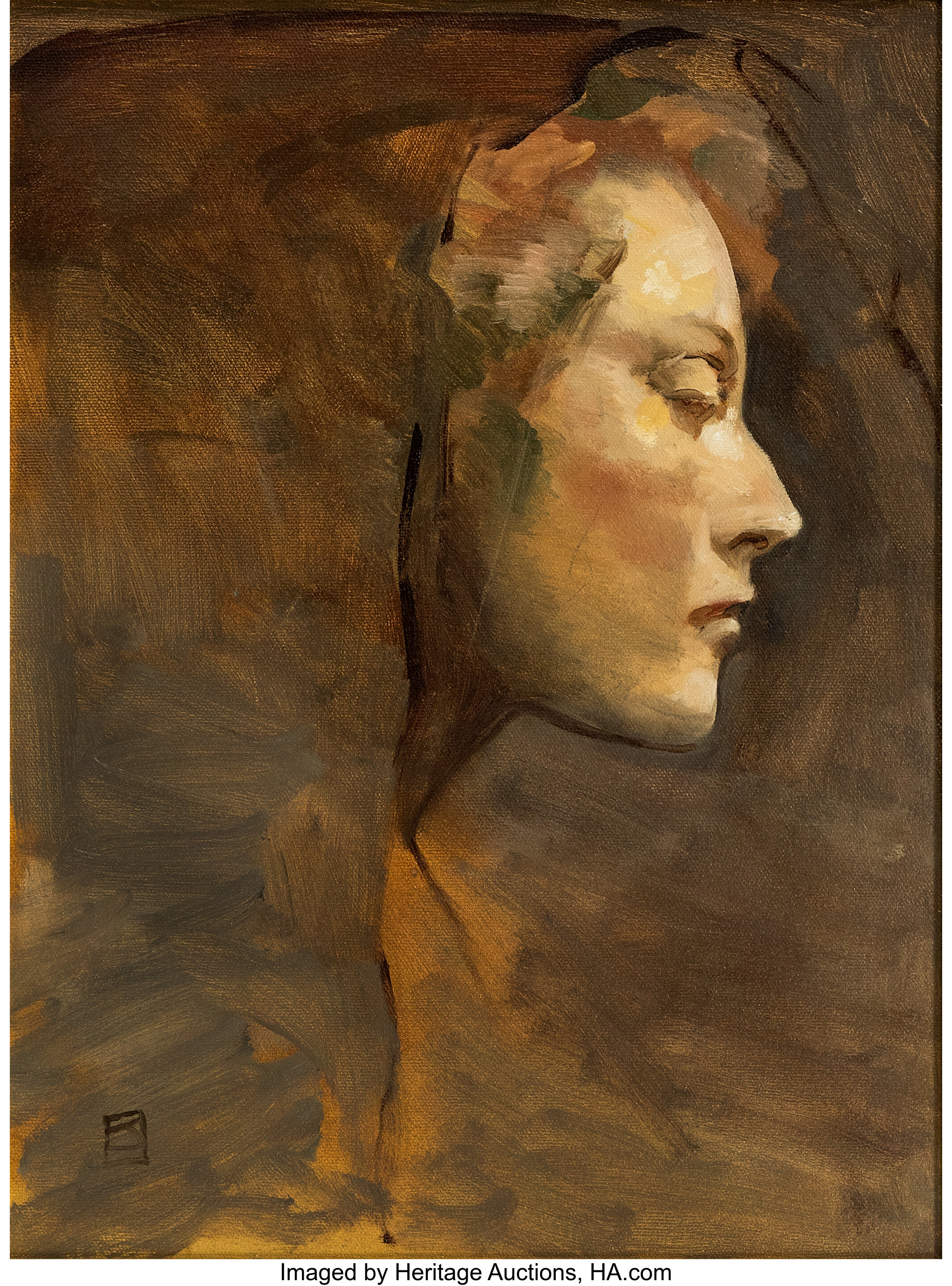 Jeff Jones Julia Margaret Cameron Painting Original Art (2000 ...