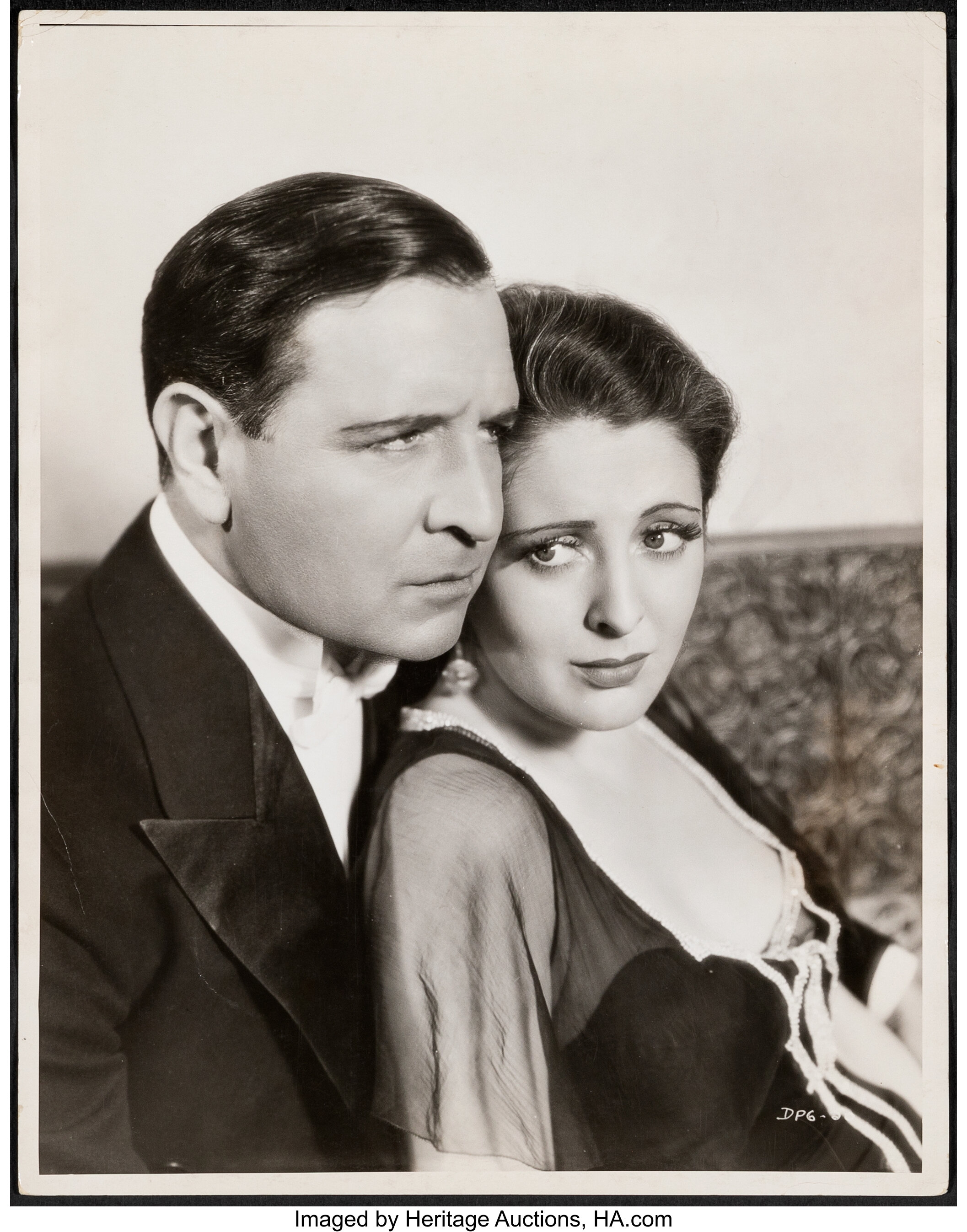 Conway Tearle & Billie Dove in The Lady Who Dared (First National ...